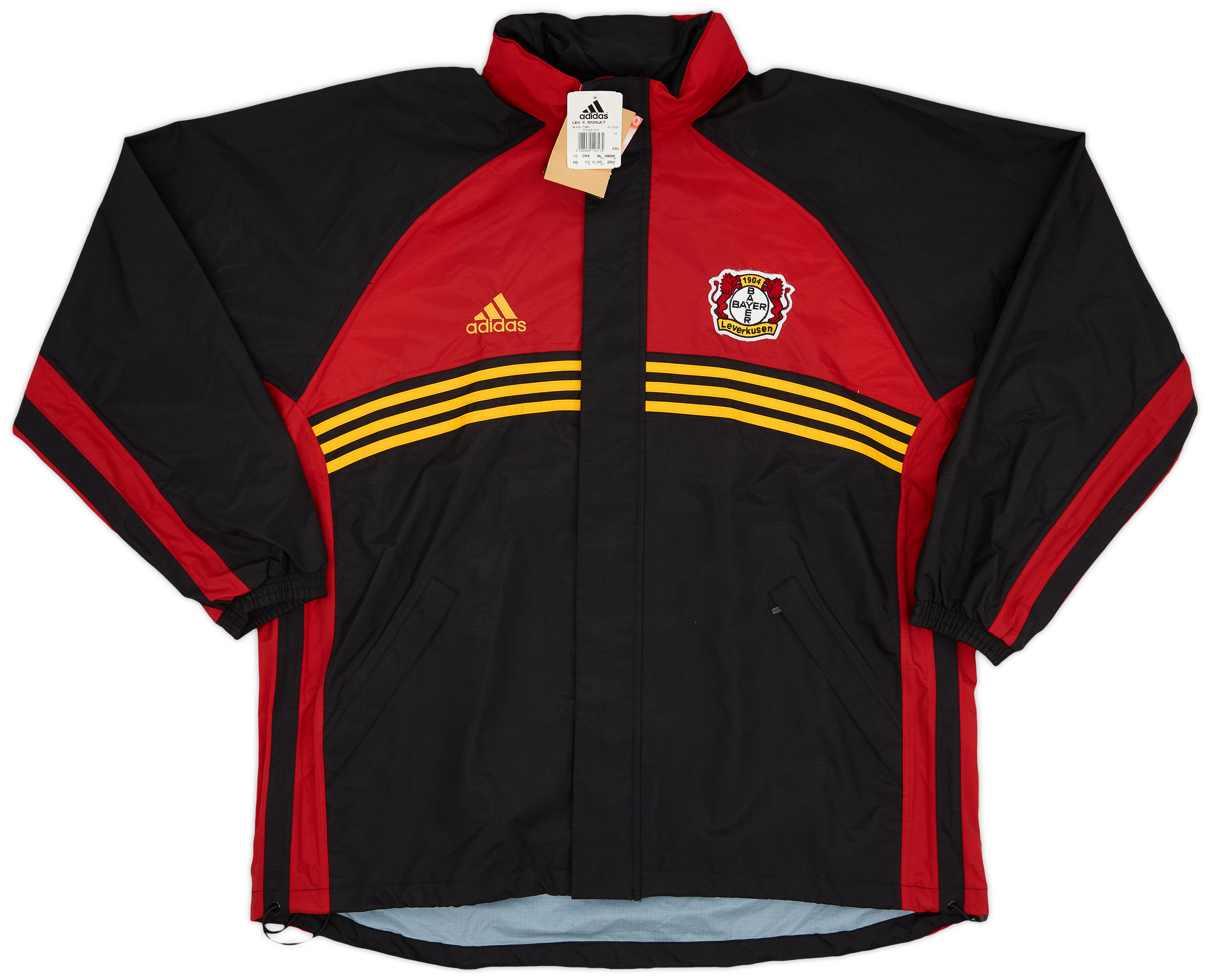 1998-99 Bayer Leverkusen adidas Rain Jacket (XXL) 1998-99 Bayer Leverkusen adidas Rain Jacket (XXL)