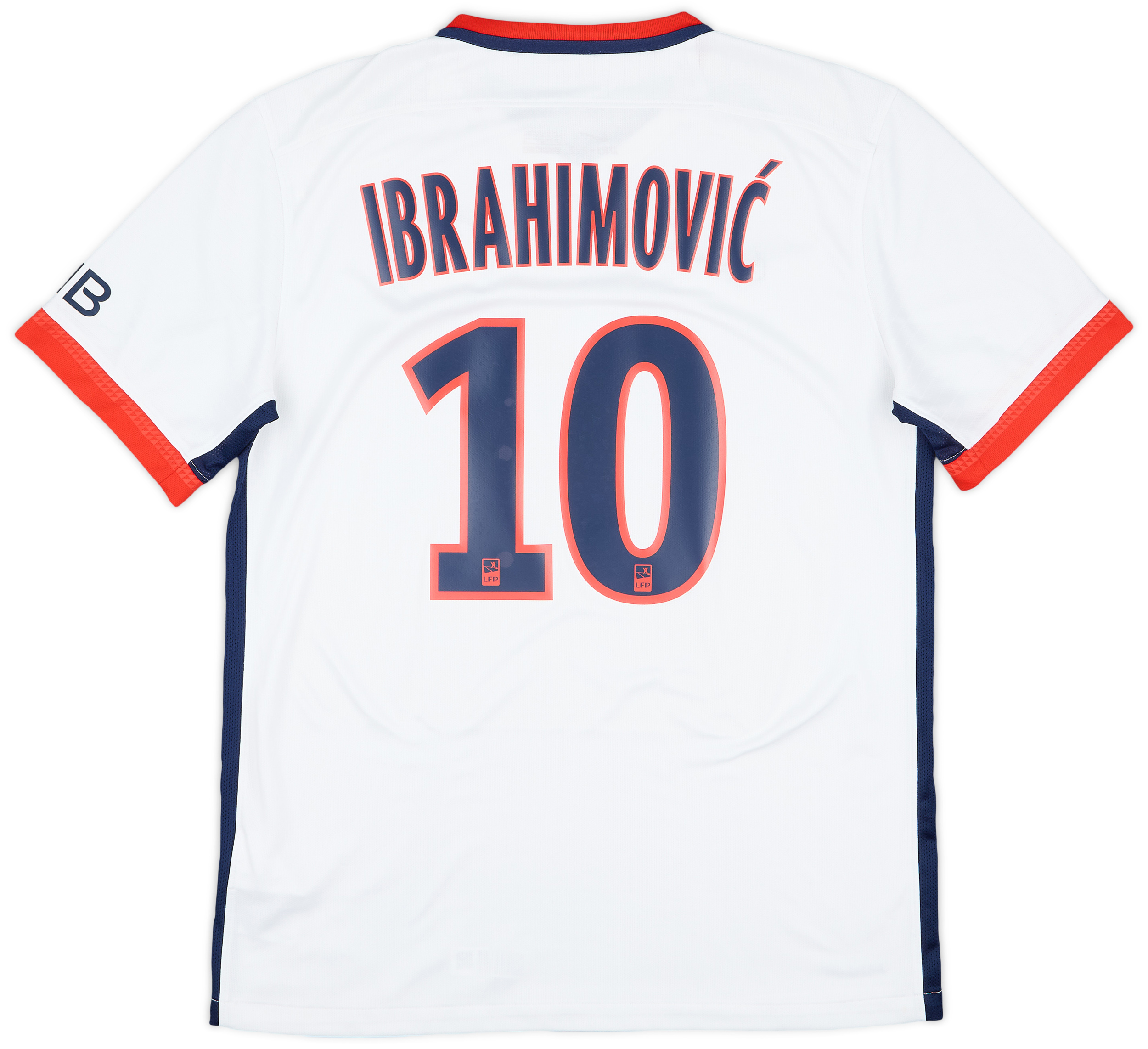 2015-16 Paris Saint-Germain Away Shirt Ibrahimovic #10 - 8/10 - (M)