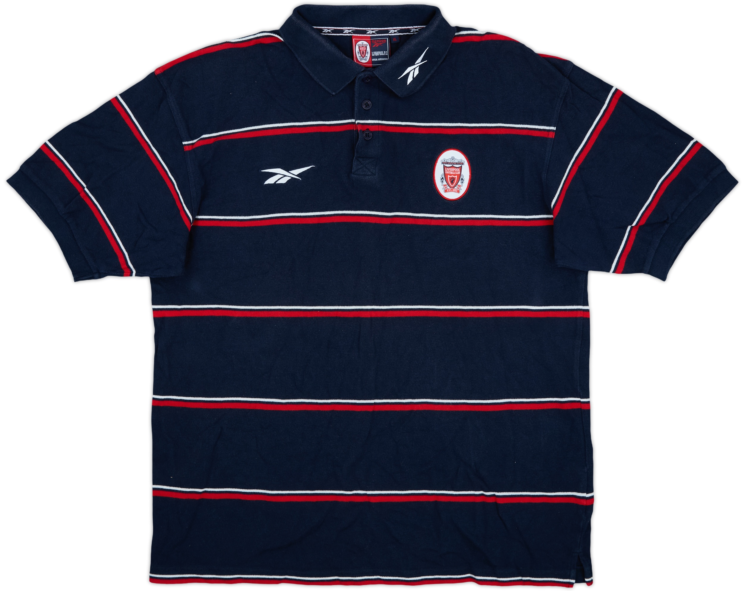 1998-99 Liverpool Reebok Polo Shirt - 8/10 - (XL)