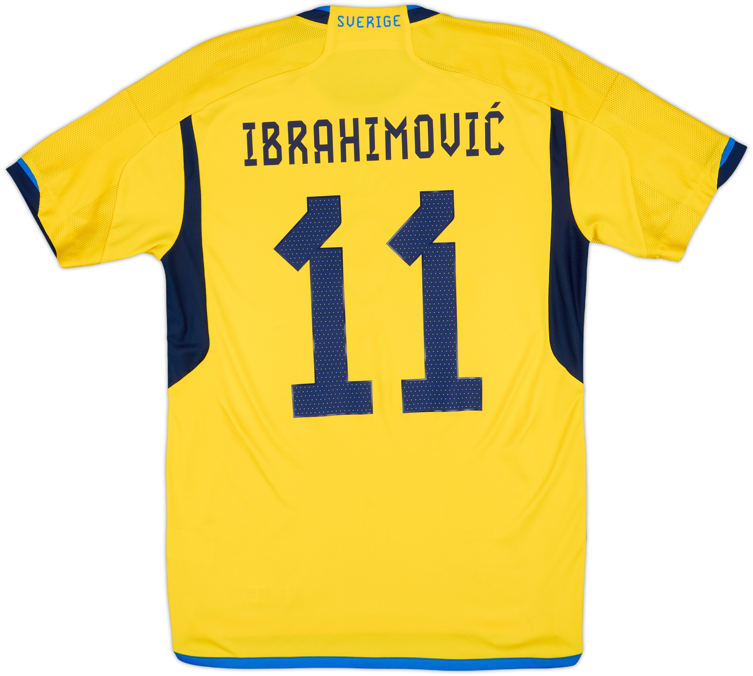 2022-23 Sweden Home Shirt Ibrahimovic #11 - 9/10 - (M)