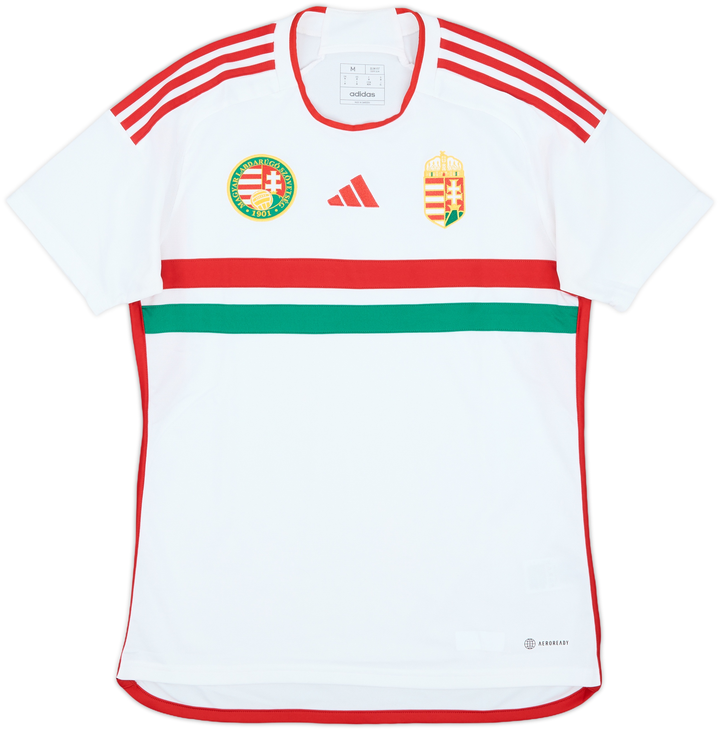 2022-24 Hungary Away Shirt - 8/10 - (M)