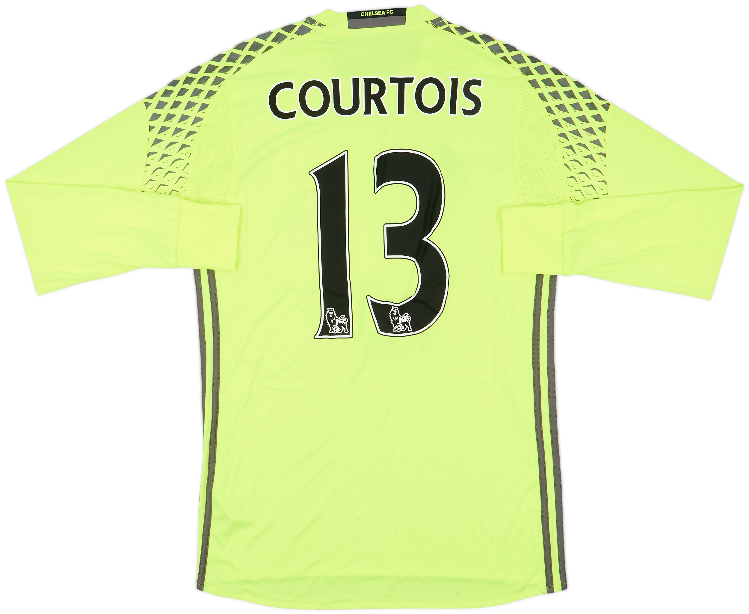 2016-17 Chelsea GK Shirt Courtois #13 - 10/10 - (M)