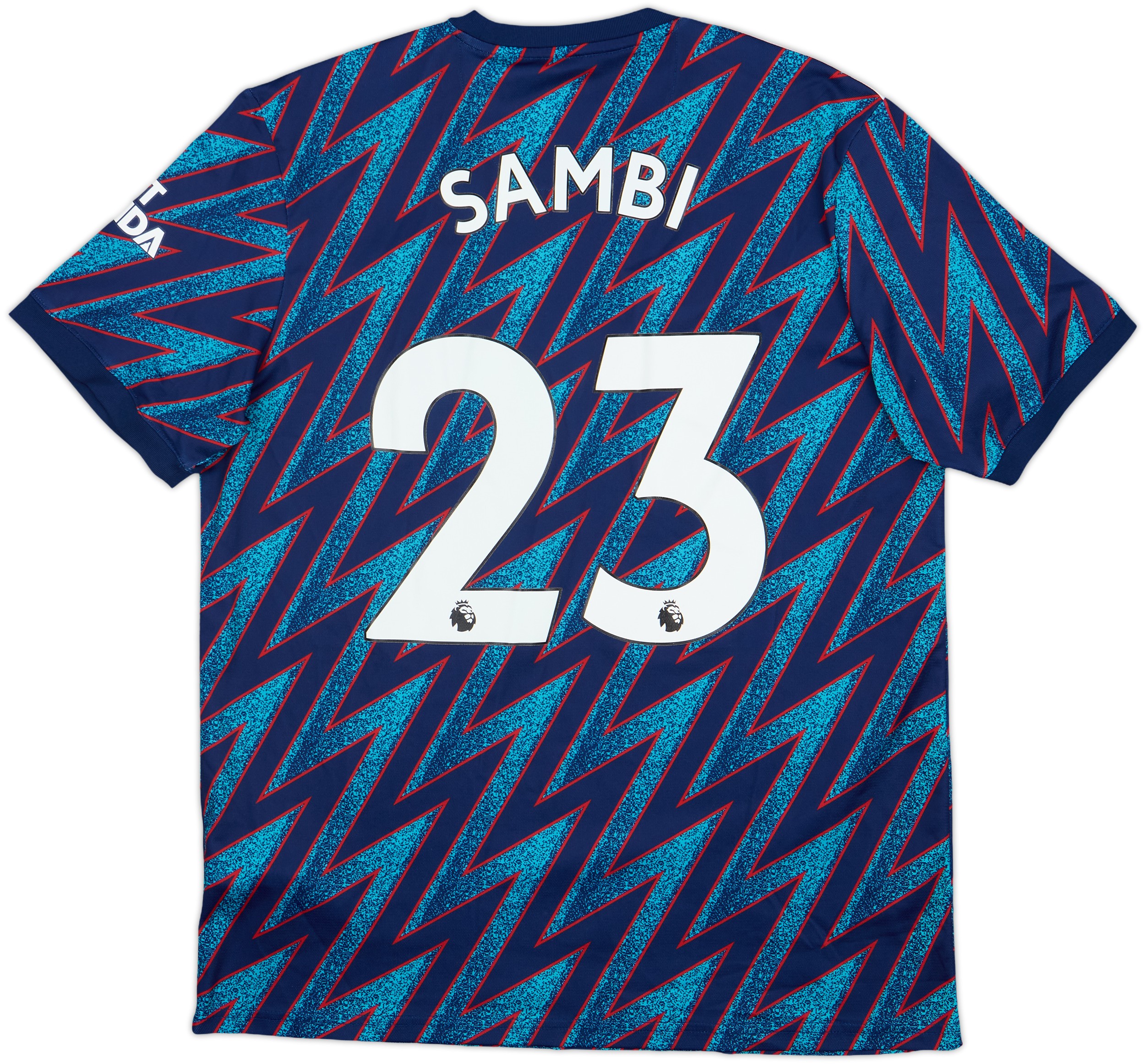 2021-22 Arsenal Third Shirt Sambi #23 - 8/10 - (M)