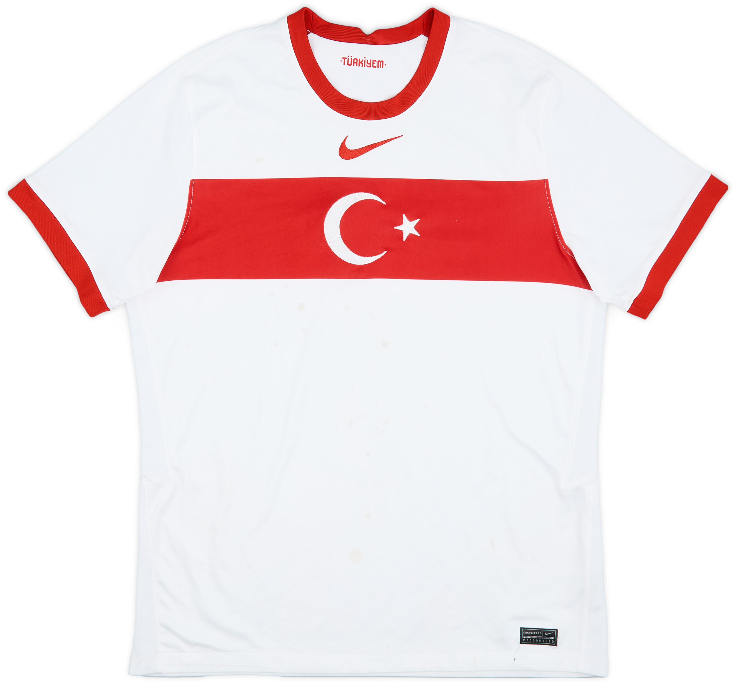 2020-21 Turkey Home Shirt - 4/10 - (L)