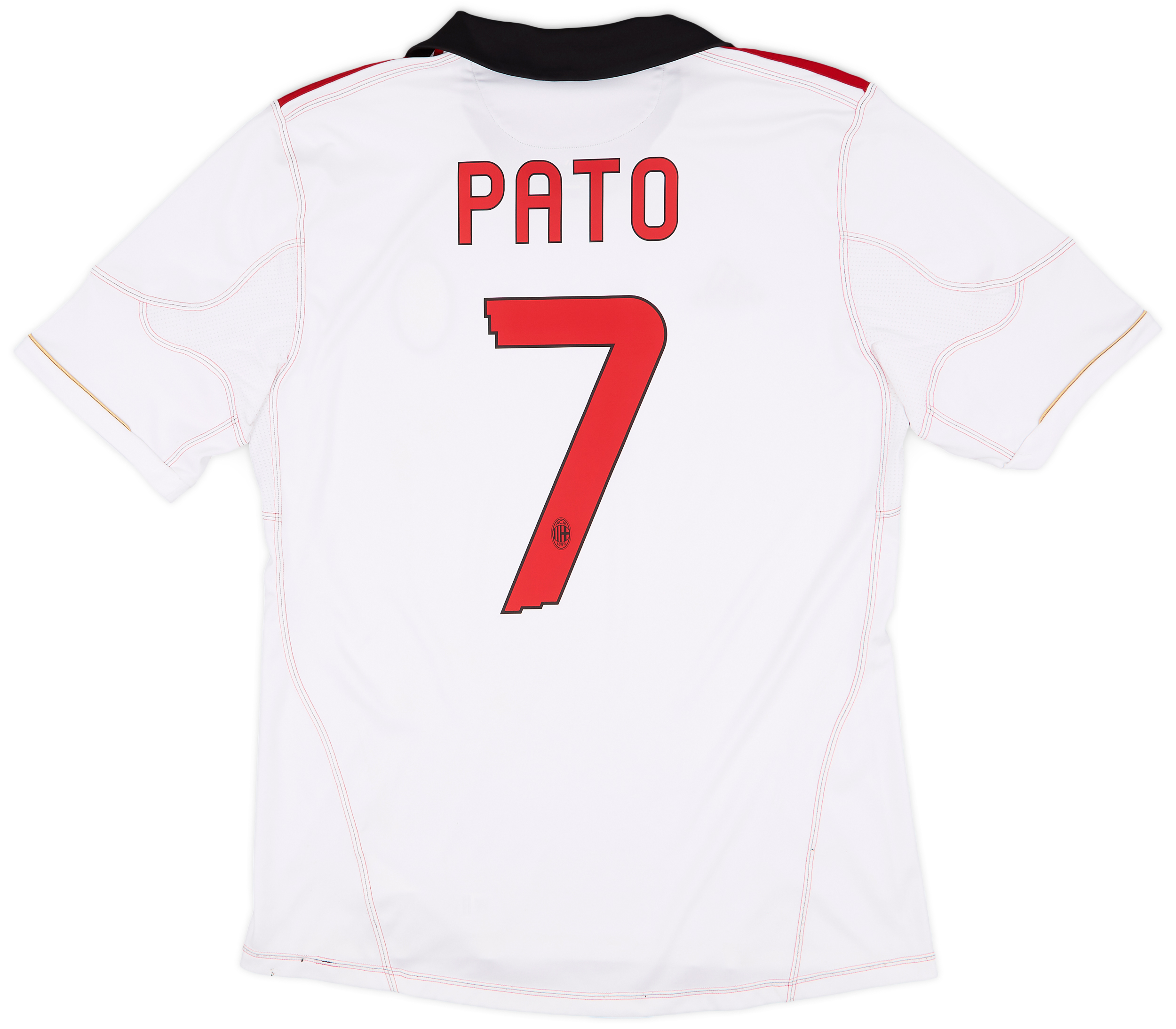 2010-11 AC Milan Away Shirt Pato #7 - 8/10 - (L)