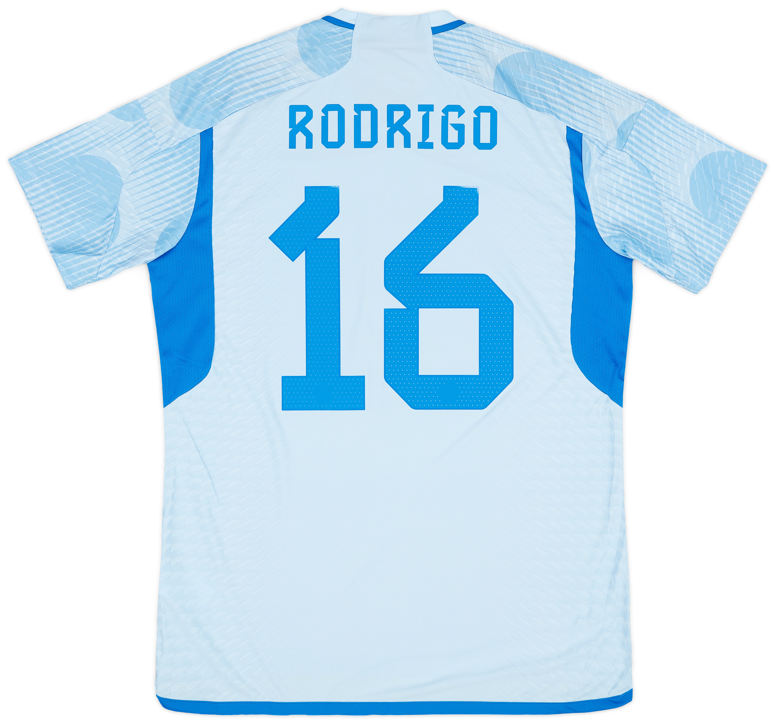 2022-23 Spain Authentic Away Shirt Rodrigo #16