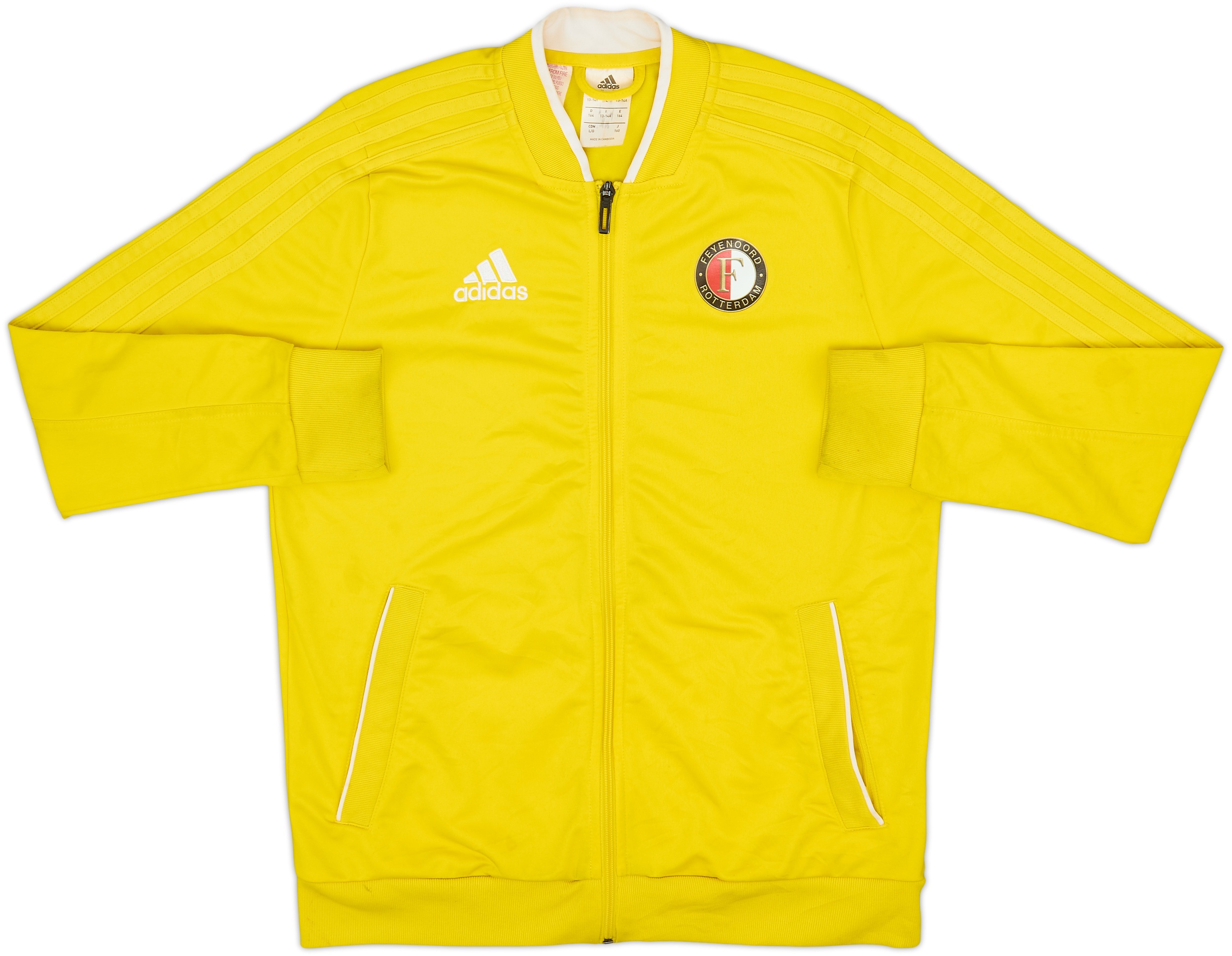 2017-18 Feyenoord adidas Track Jacket - 6/10 - (L.Boys)