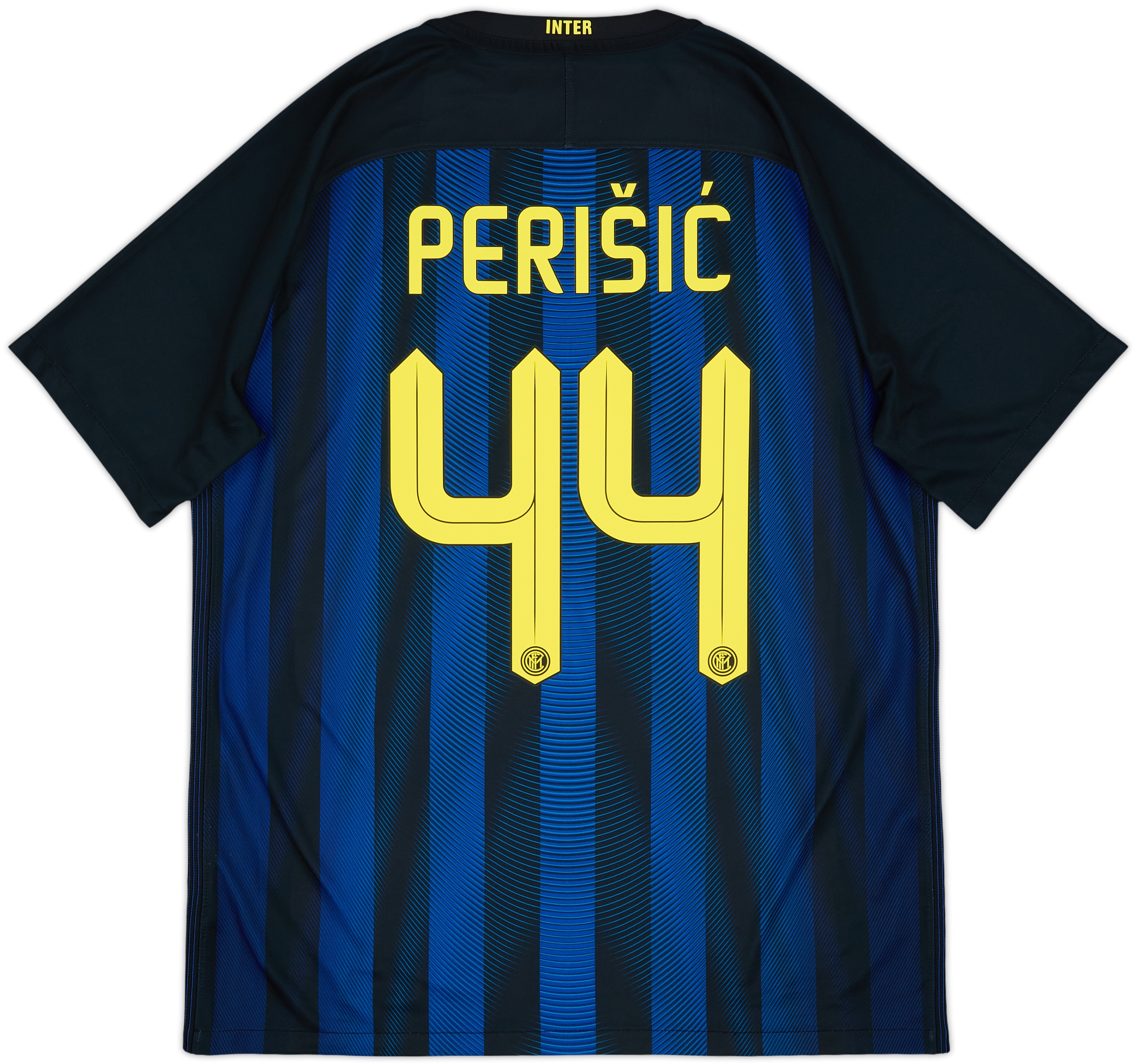 2016-17 Inter Milan Home Shirt Perisic #44 - 9/10 - (L)