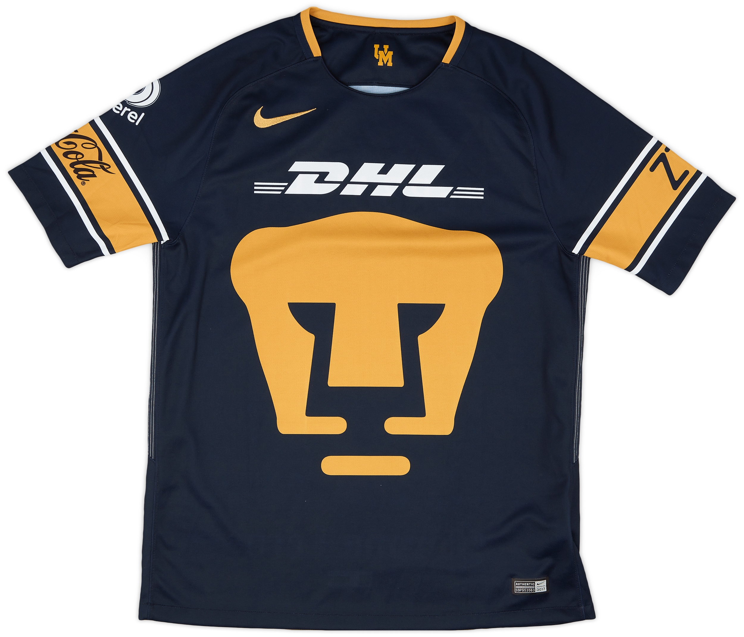 2017-18 UNAM Pumas Away Shirt - 9/10 - (L)