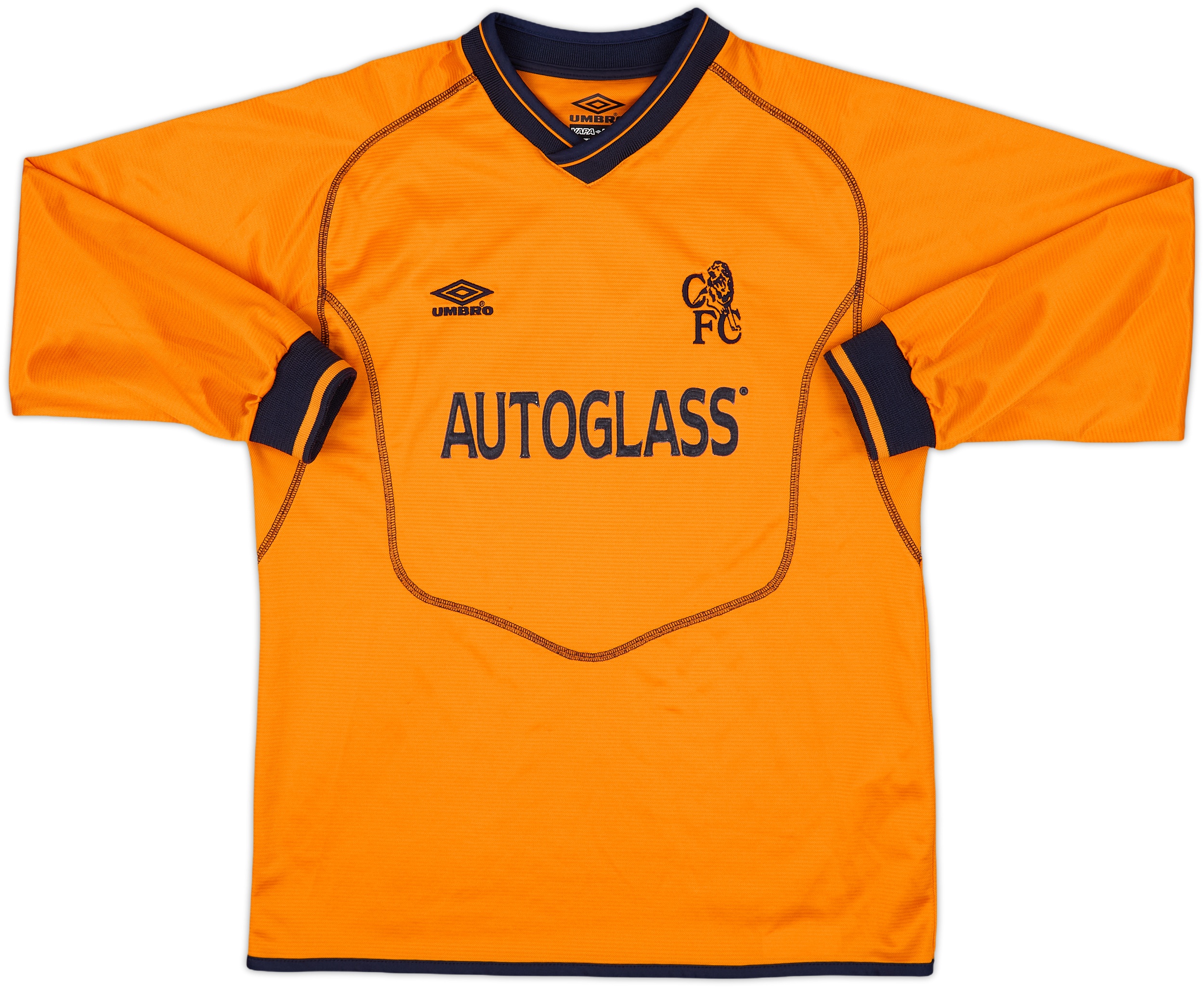 2000-01 Chelsea GK Shirt - 9/10 - (L.Boys)