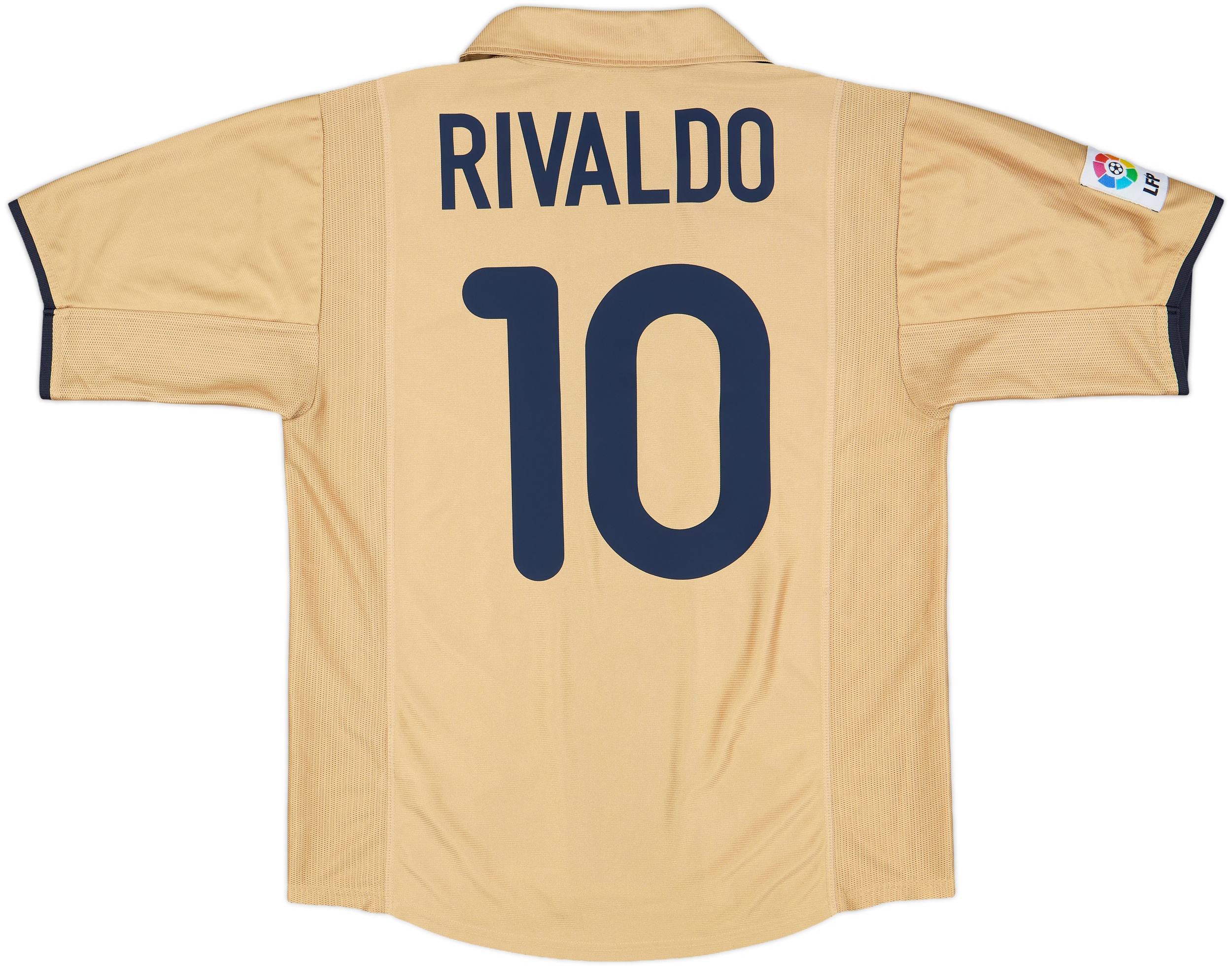 2001-03 Barcelona Away Shirt Rivaldo #10 - 9/10 - (L)