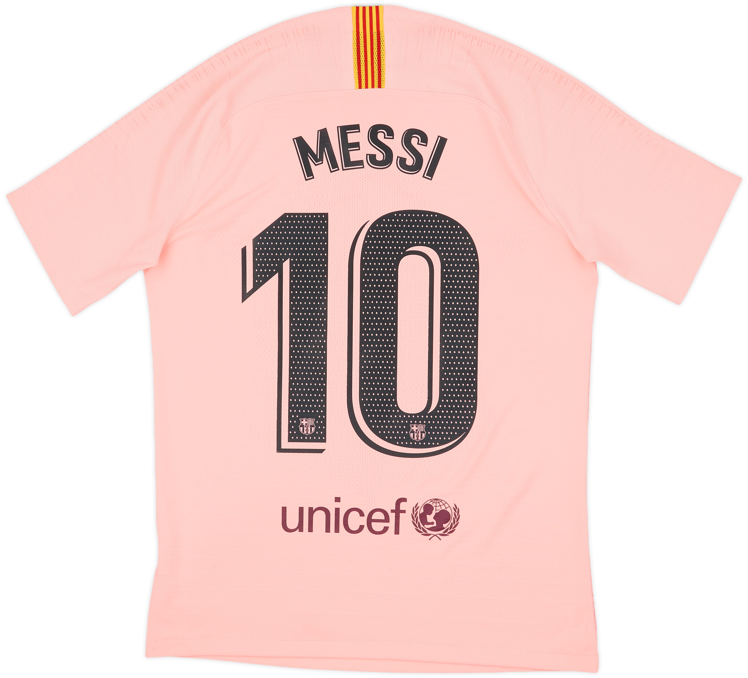 2018-19 Barcelona Authentic Third Shirt Messi #10 - 9/10 - (M)