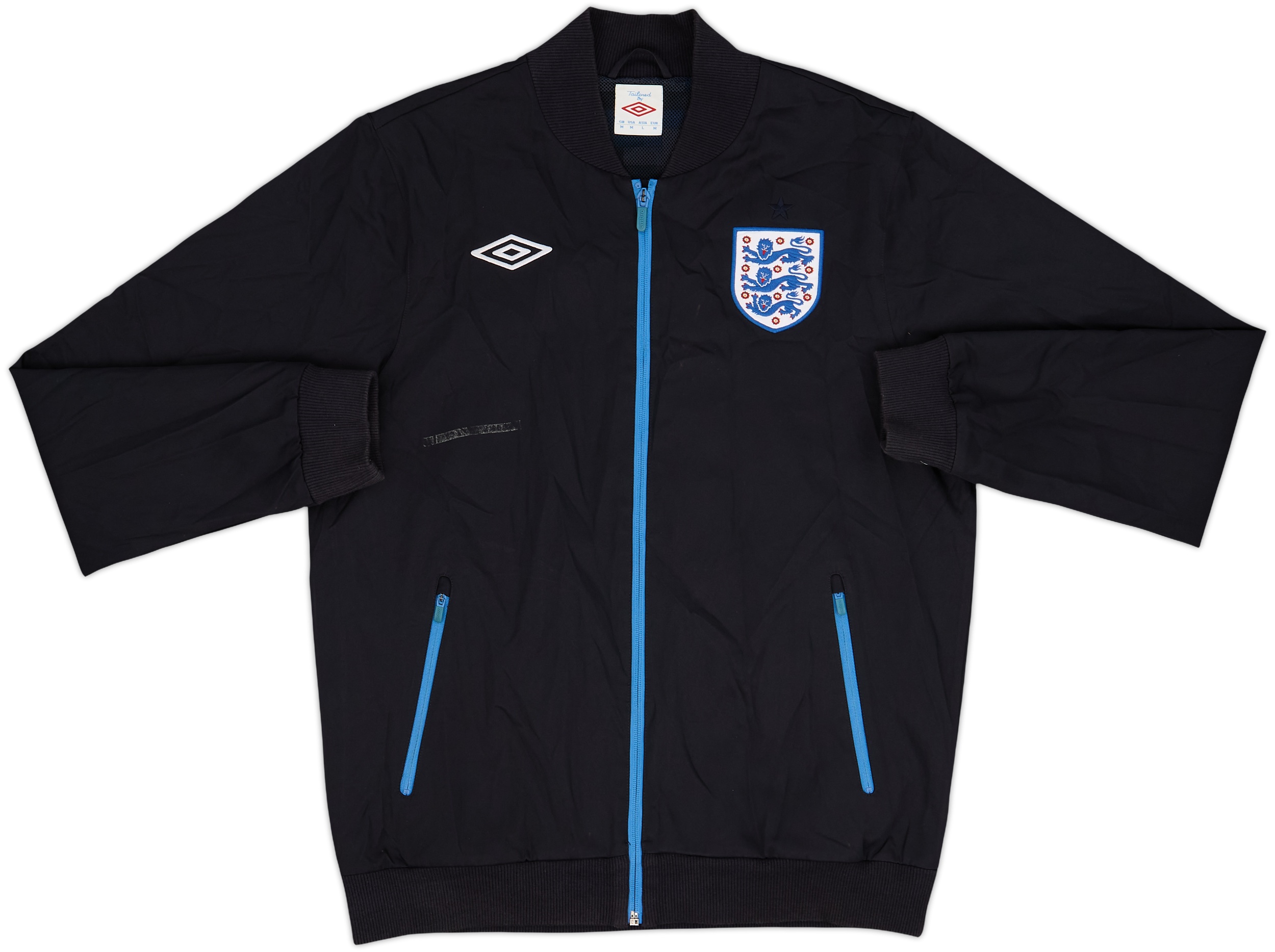 2011-12 England Umbro Track Jacket - 5/10 - (M)