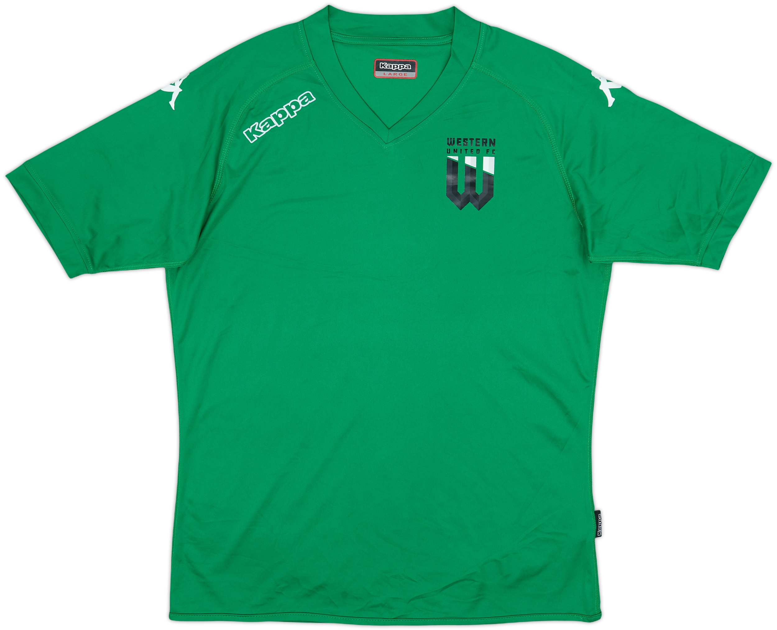 2020-21 Western United Kappa Training Shirt - 8/10 - (L)