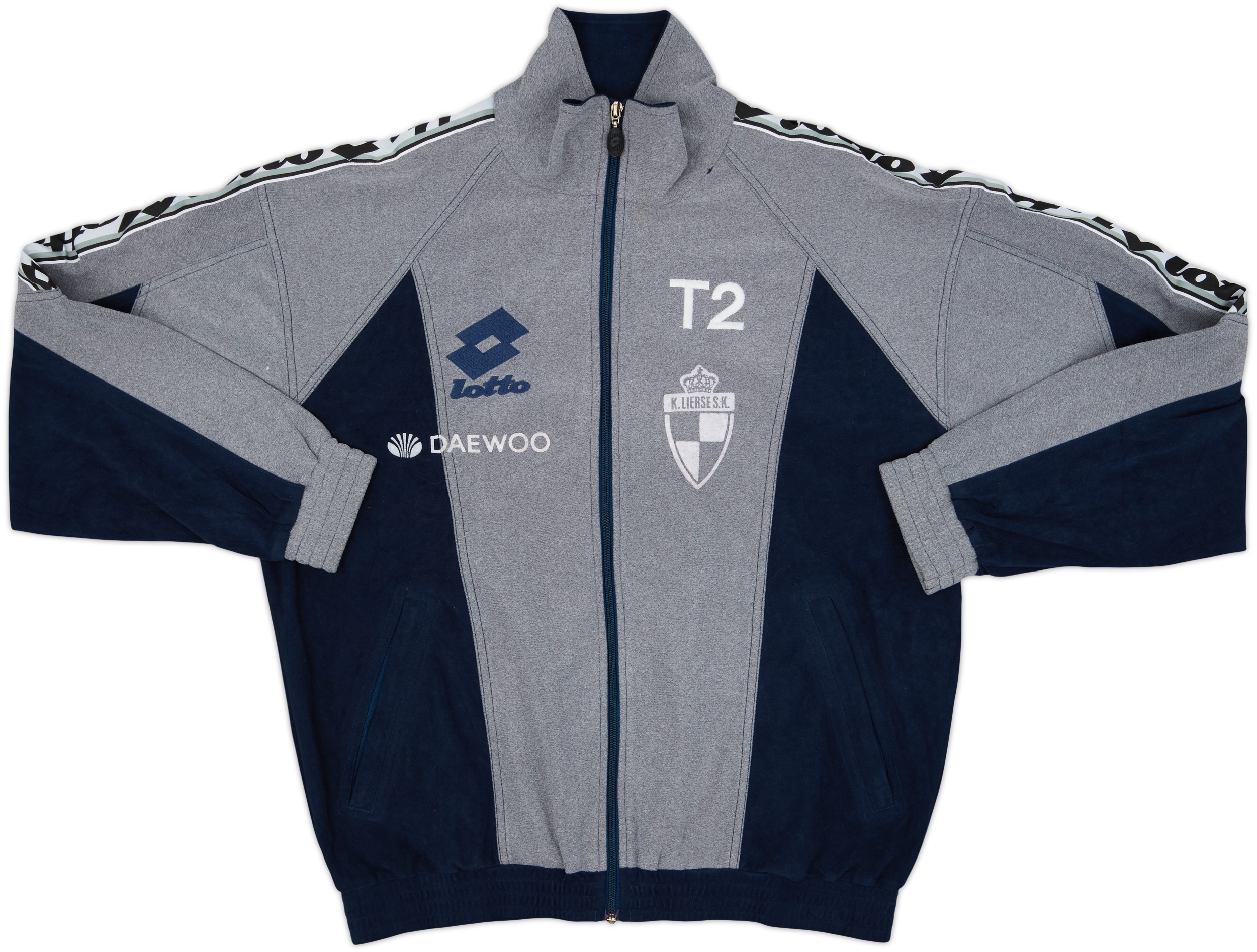 1997-98 Lierse SK Staff Issue Lotto Track Jacket T2 - 8/10 - (L)