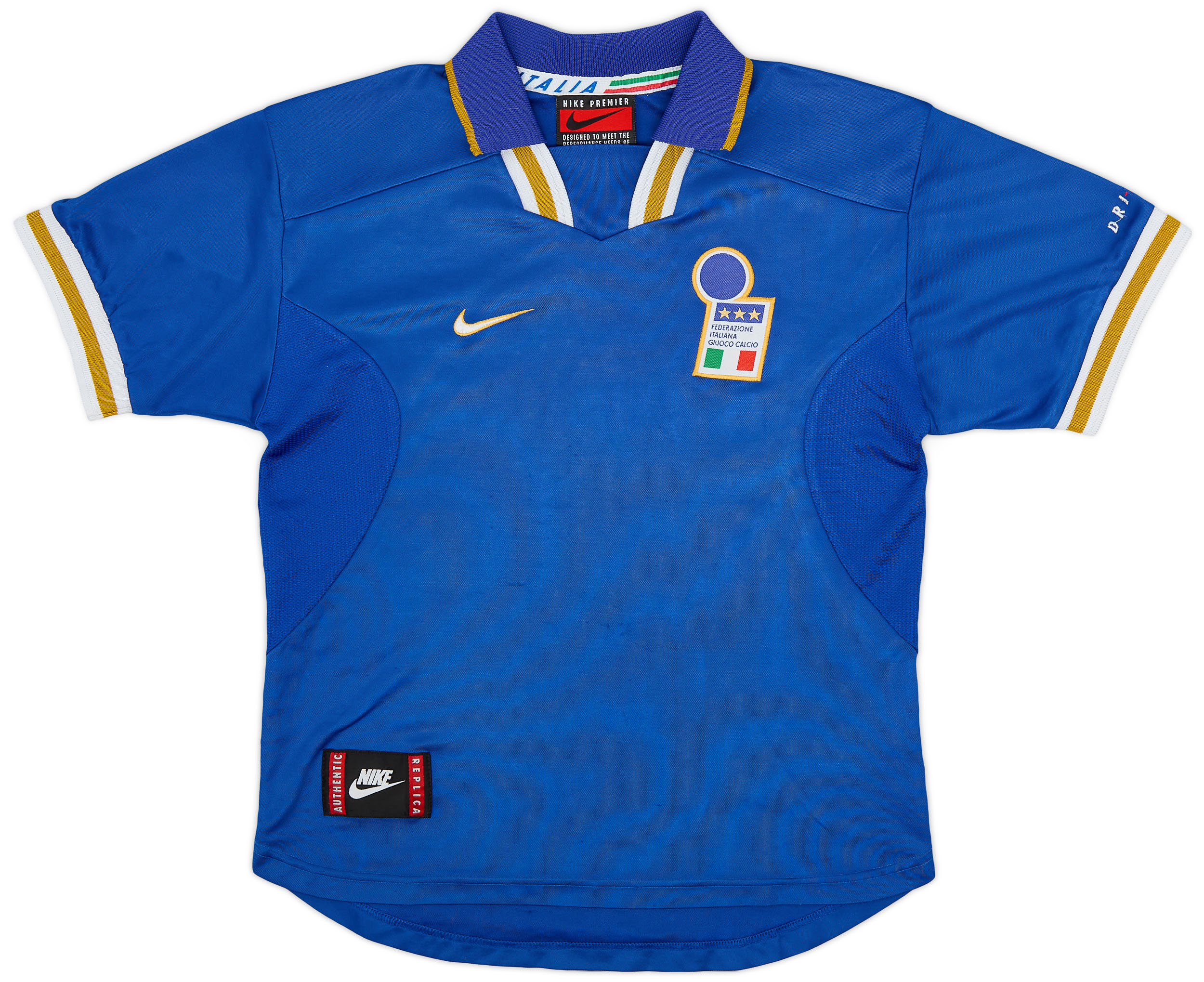 1996-97 Italy Home Shirt - 8/10 - (L.Boys)