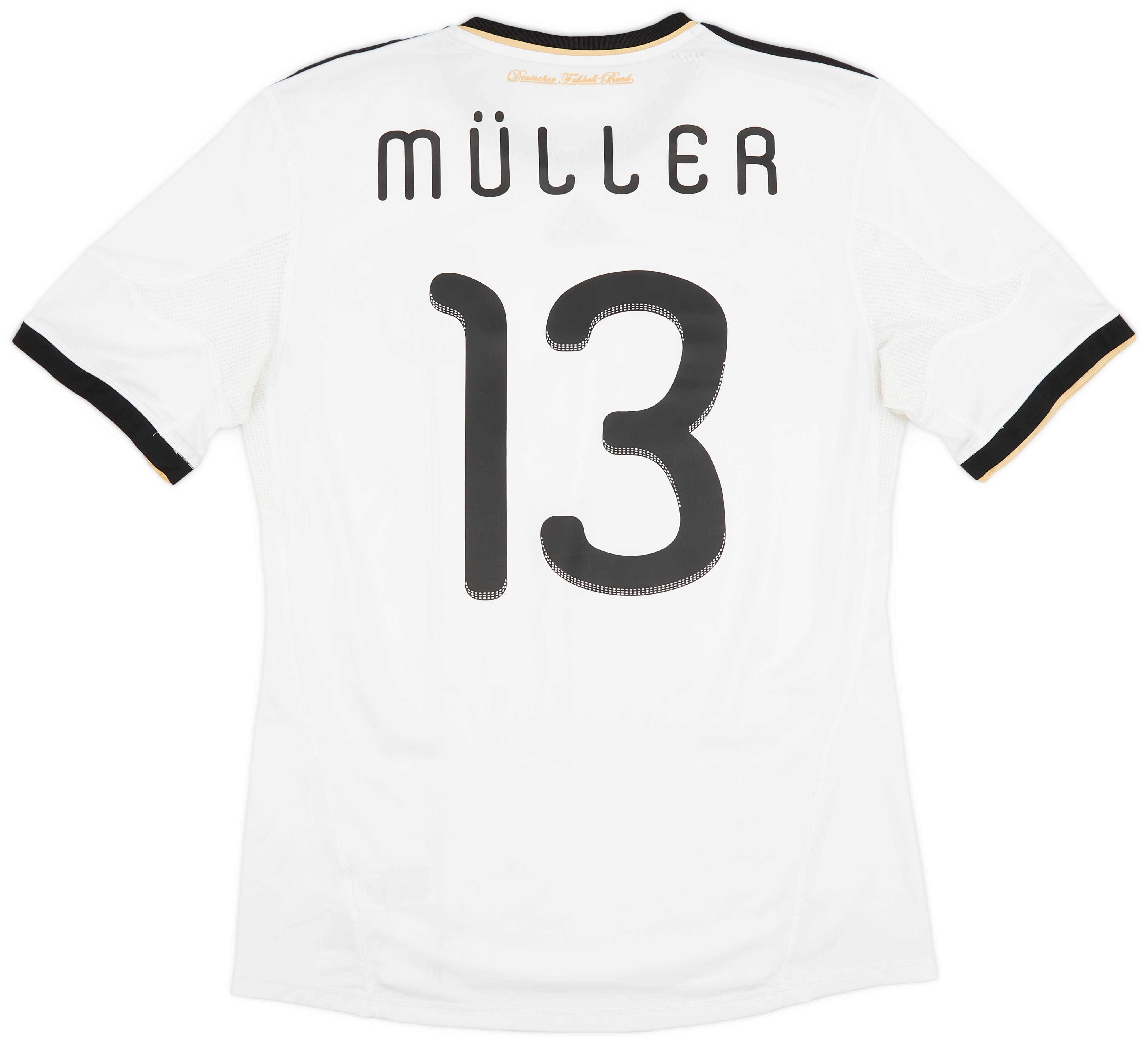 2010-11 Germany Home Shirt Muller #13 - 6/10 - (L)