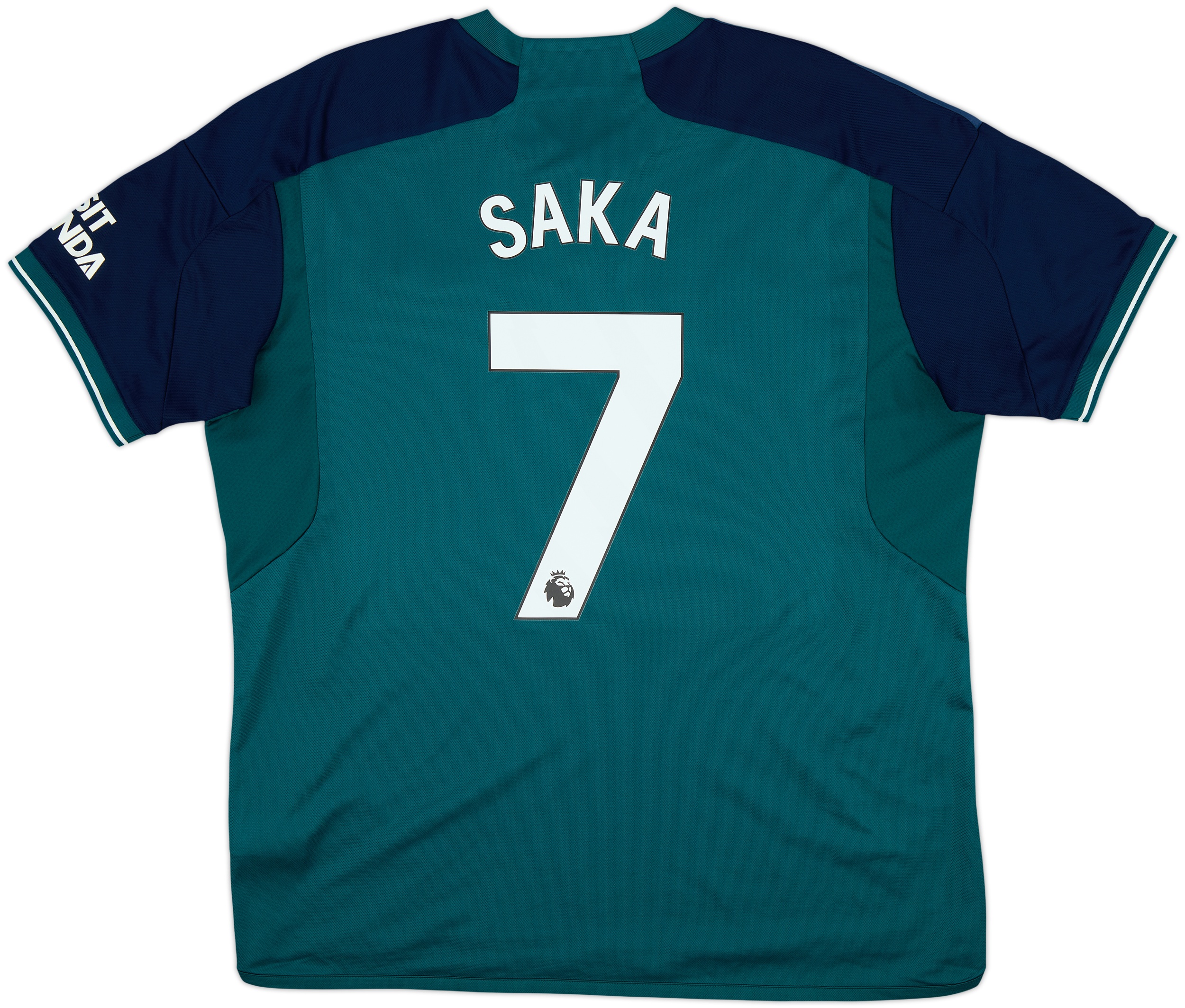 2023-24 Arsenal Third Shirt Saka #7 - 9/10 - (XL)
