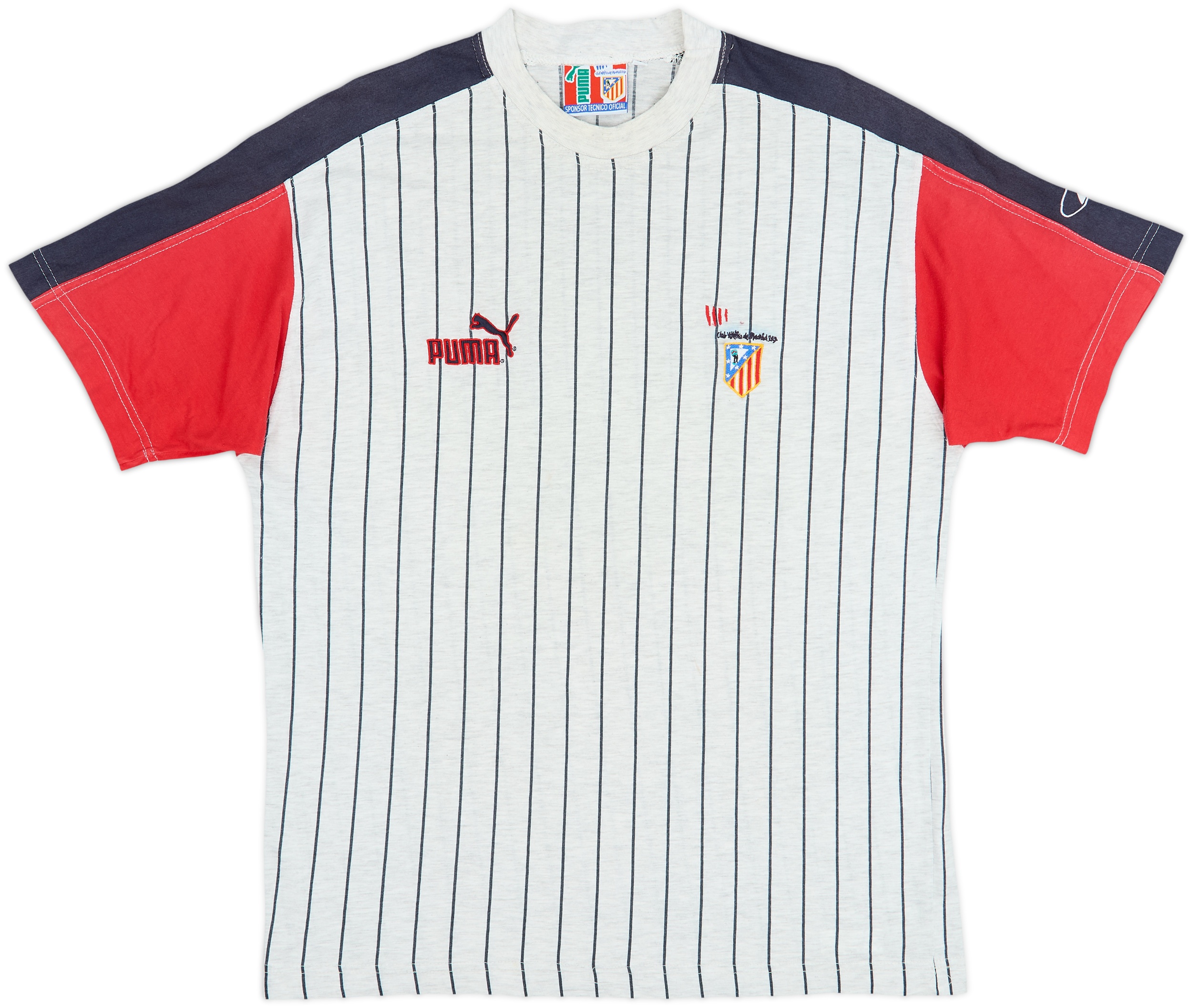 1996-97 Atletico Madrid Puma Training Shirt - 7/10 - (L)