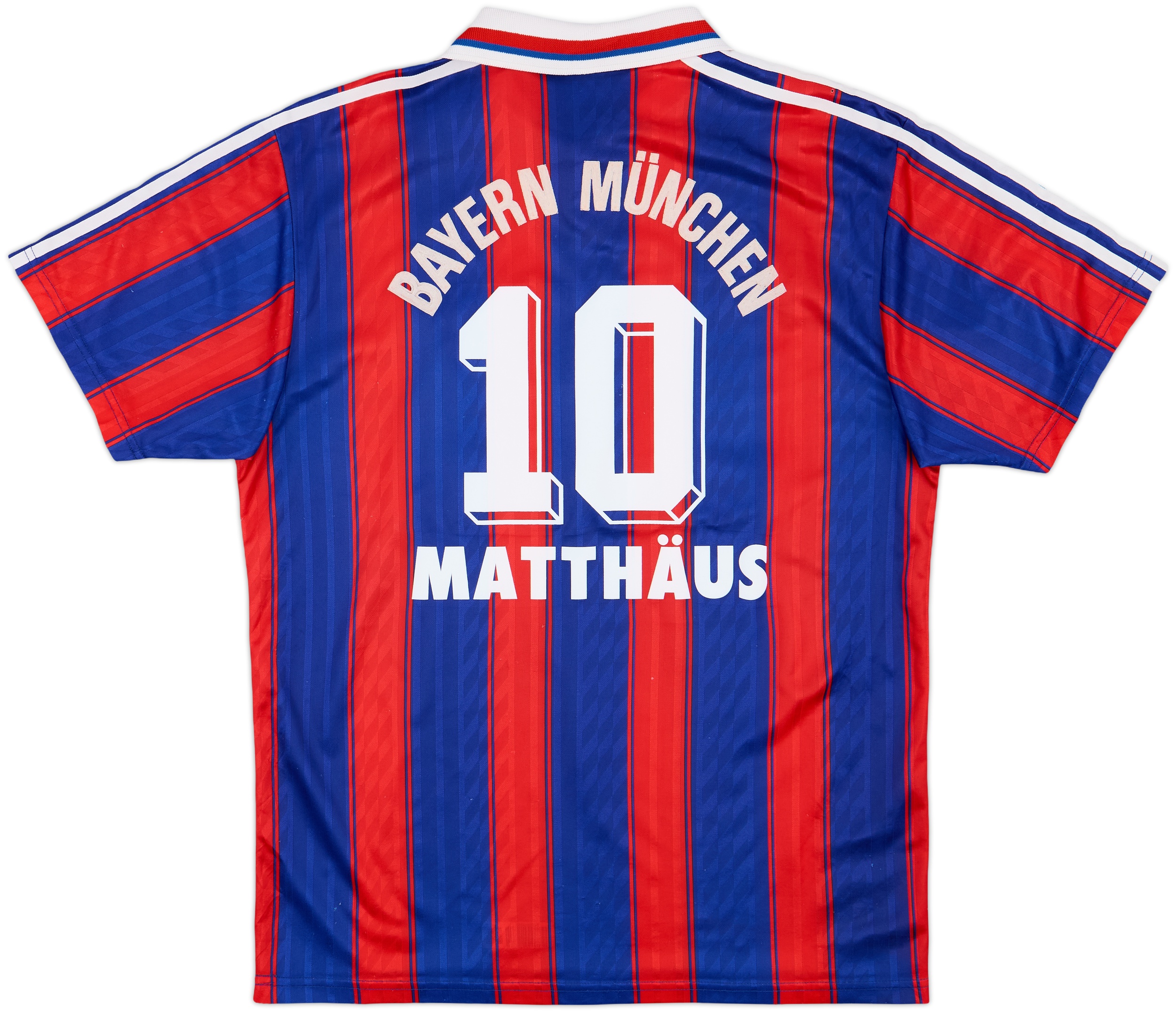 1995-97 Bayern Munich Home Shirt Matthaus #10 - 5/10 - (S)