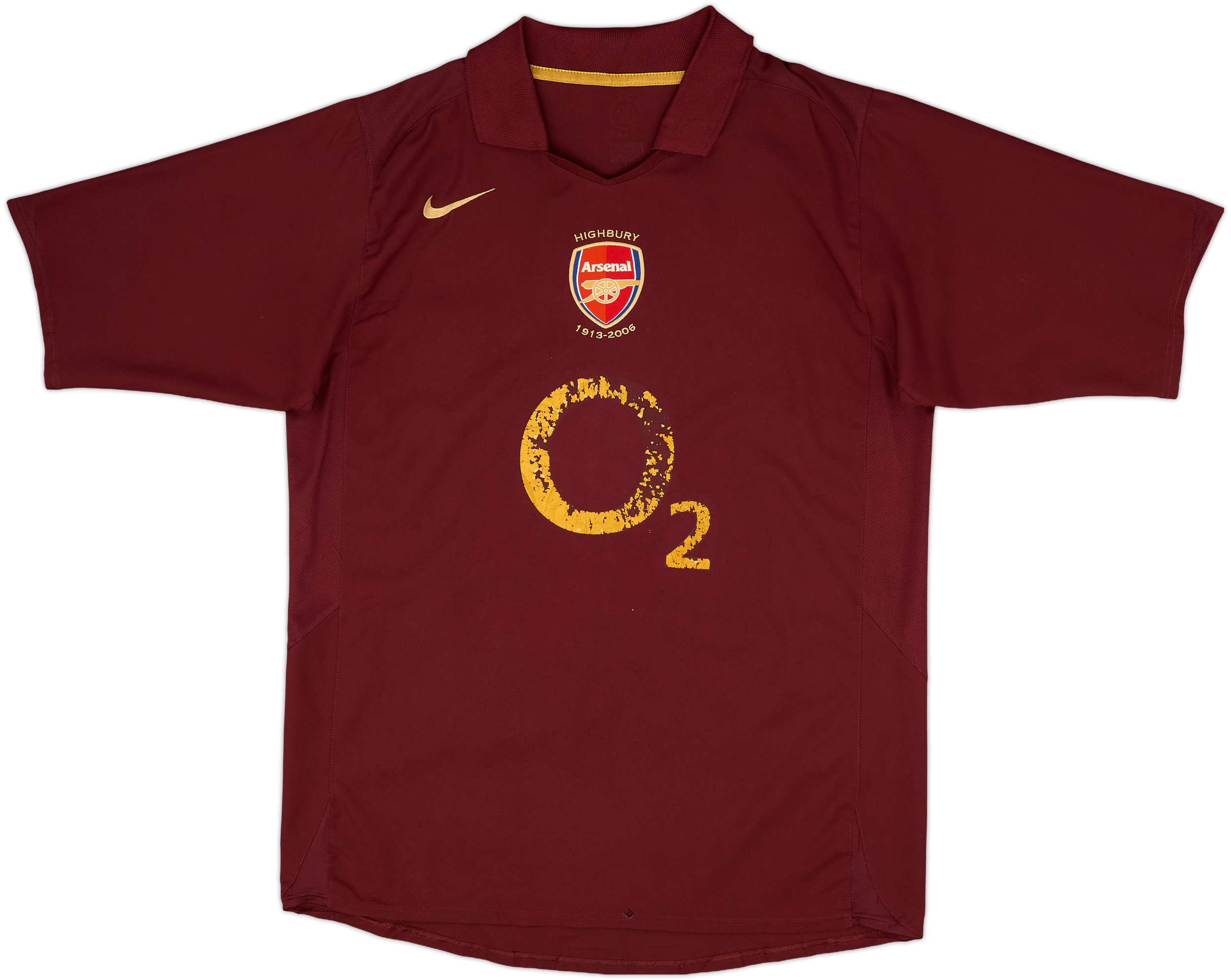 2005-06 Arsenal Home Shirt - 4/10 - (XL)