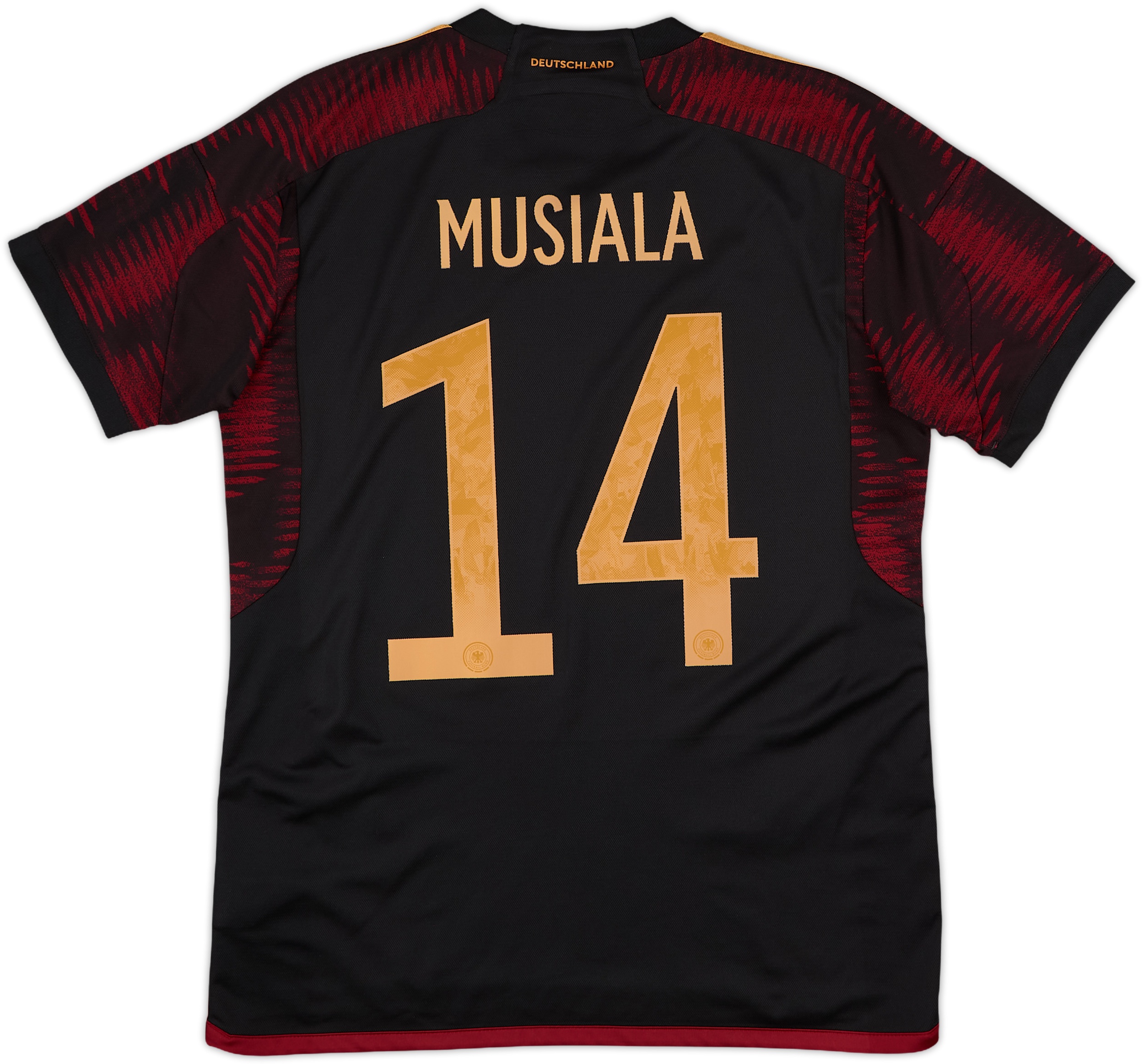 2022-23 Germany Away Shirt Musiala #14 - 10/10 - (M)