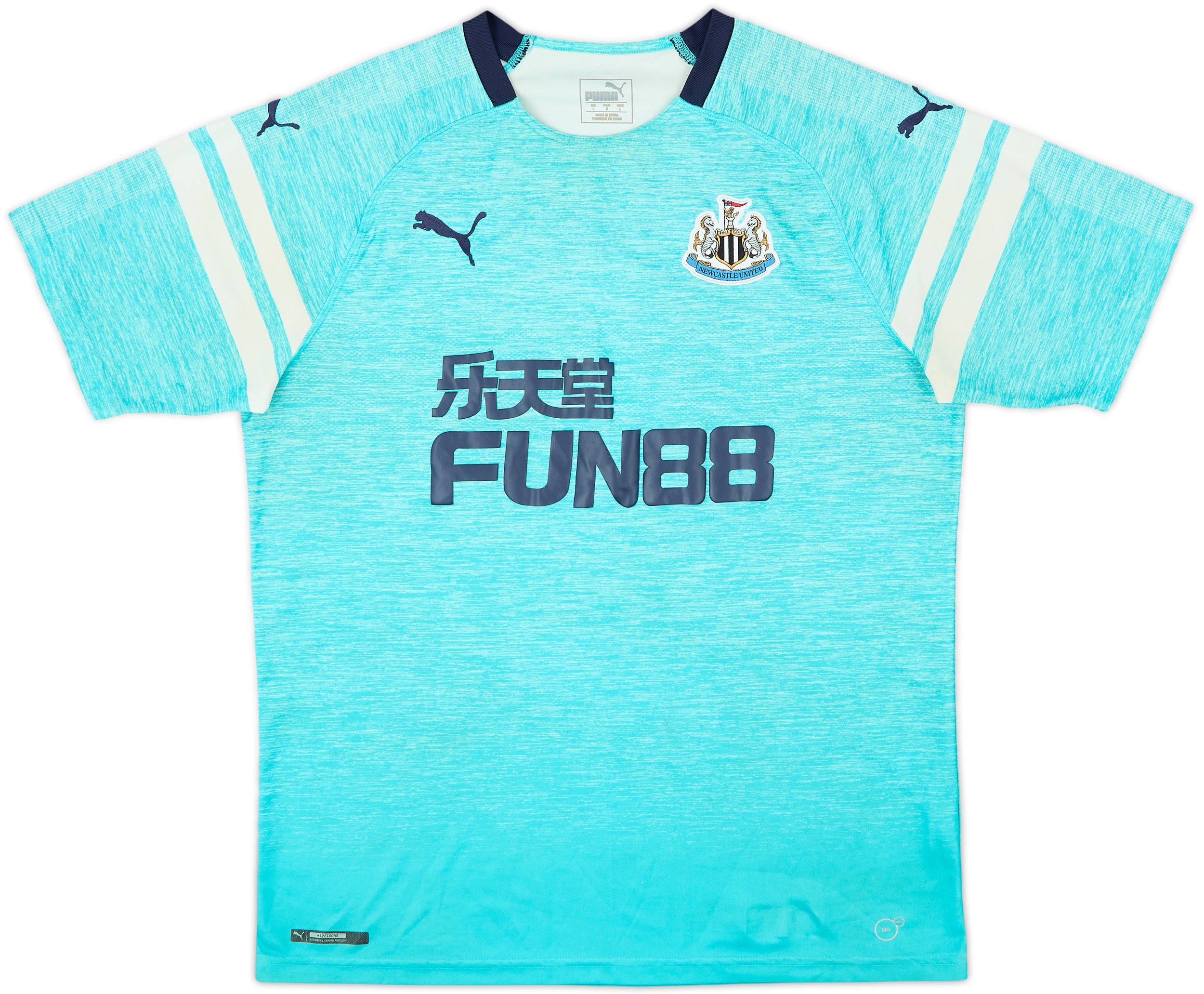 2018-19 Newcastle Third Shirt - 7/10 - (L)