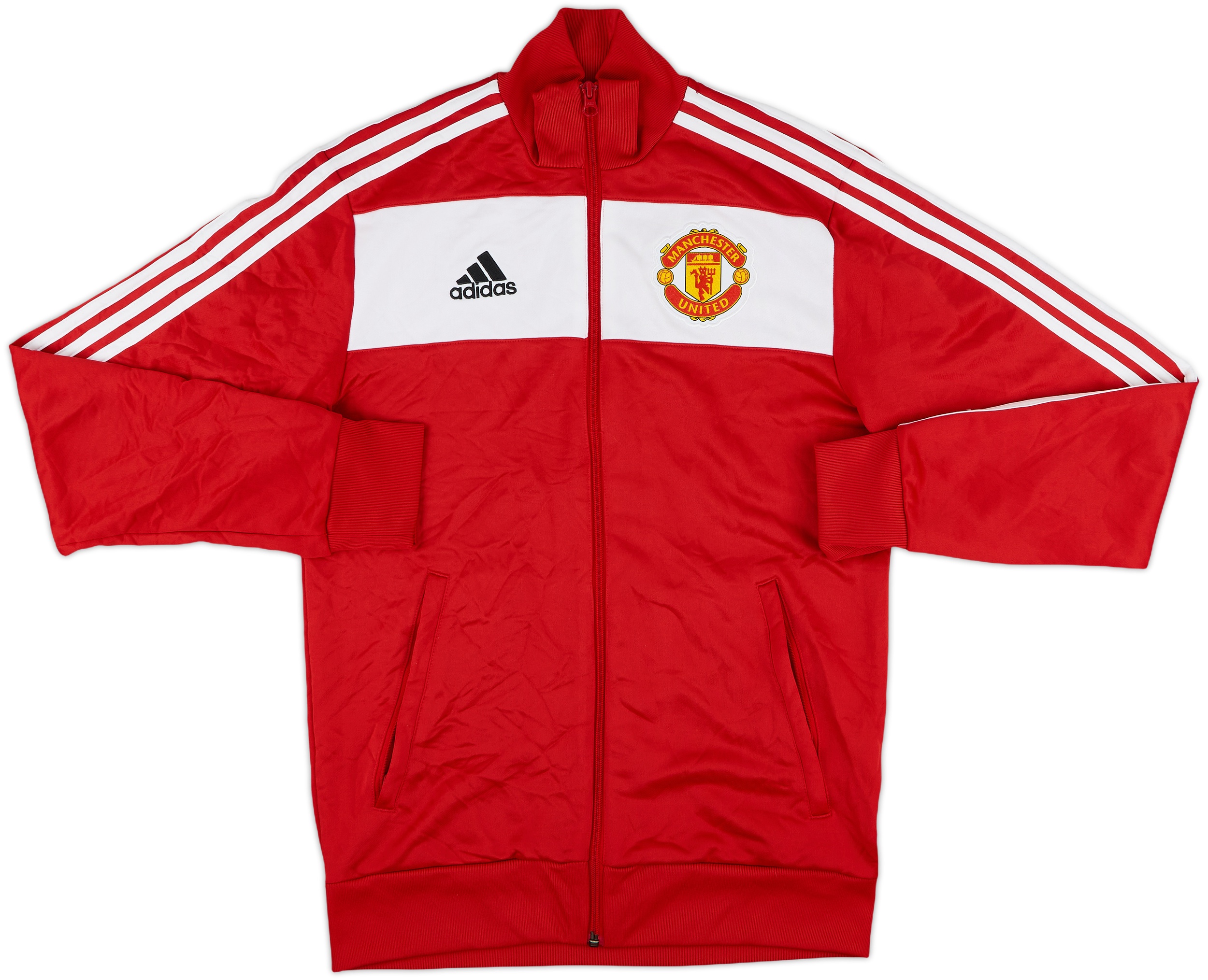 2020-21 Manchester United adidas Track Jacket - 8/10 - (S)