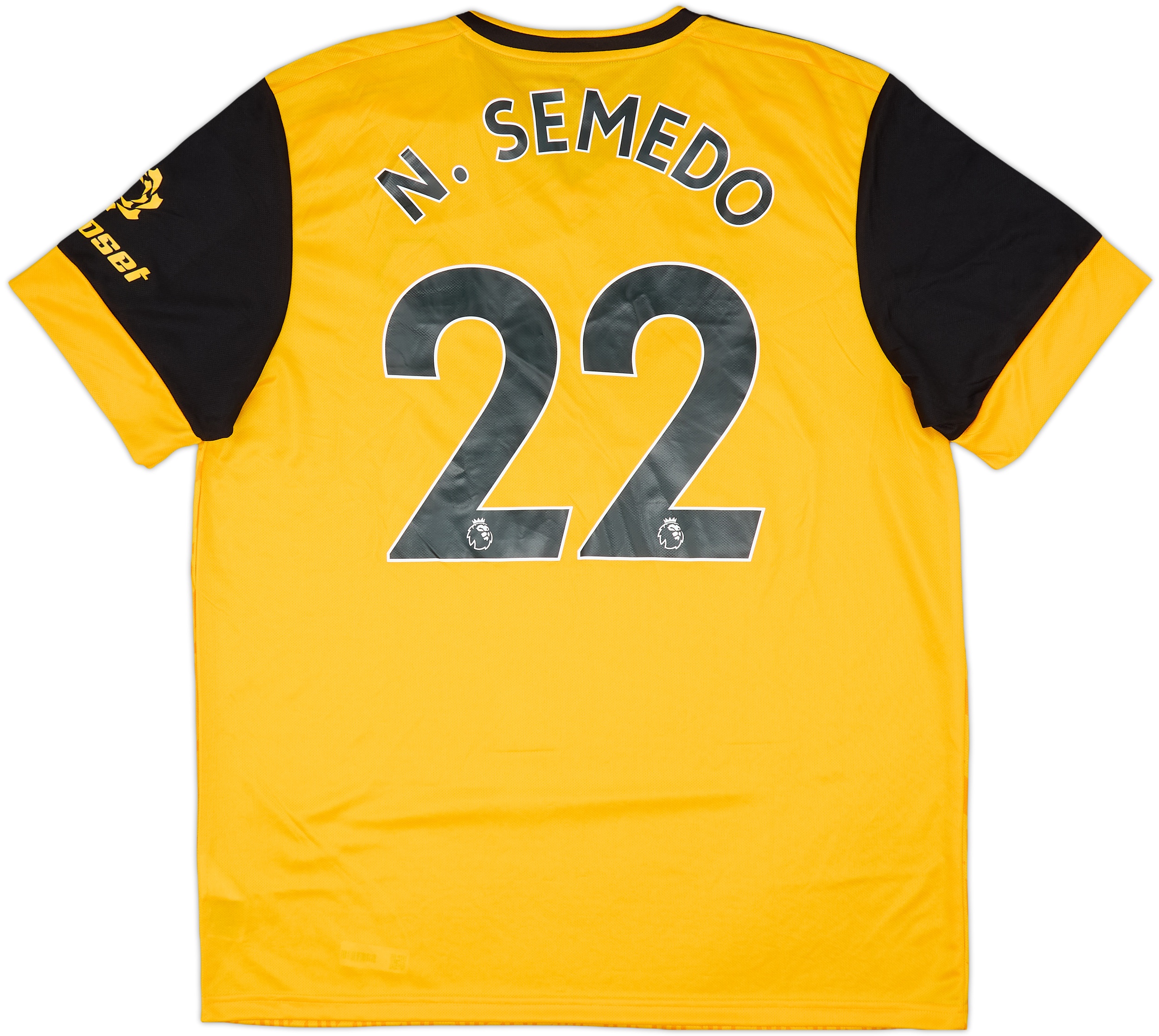 2020-21 Wolves Home Shirt N. Semedo #22 (XL)