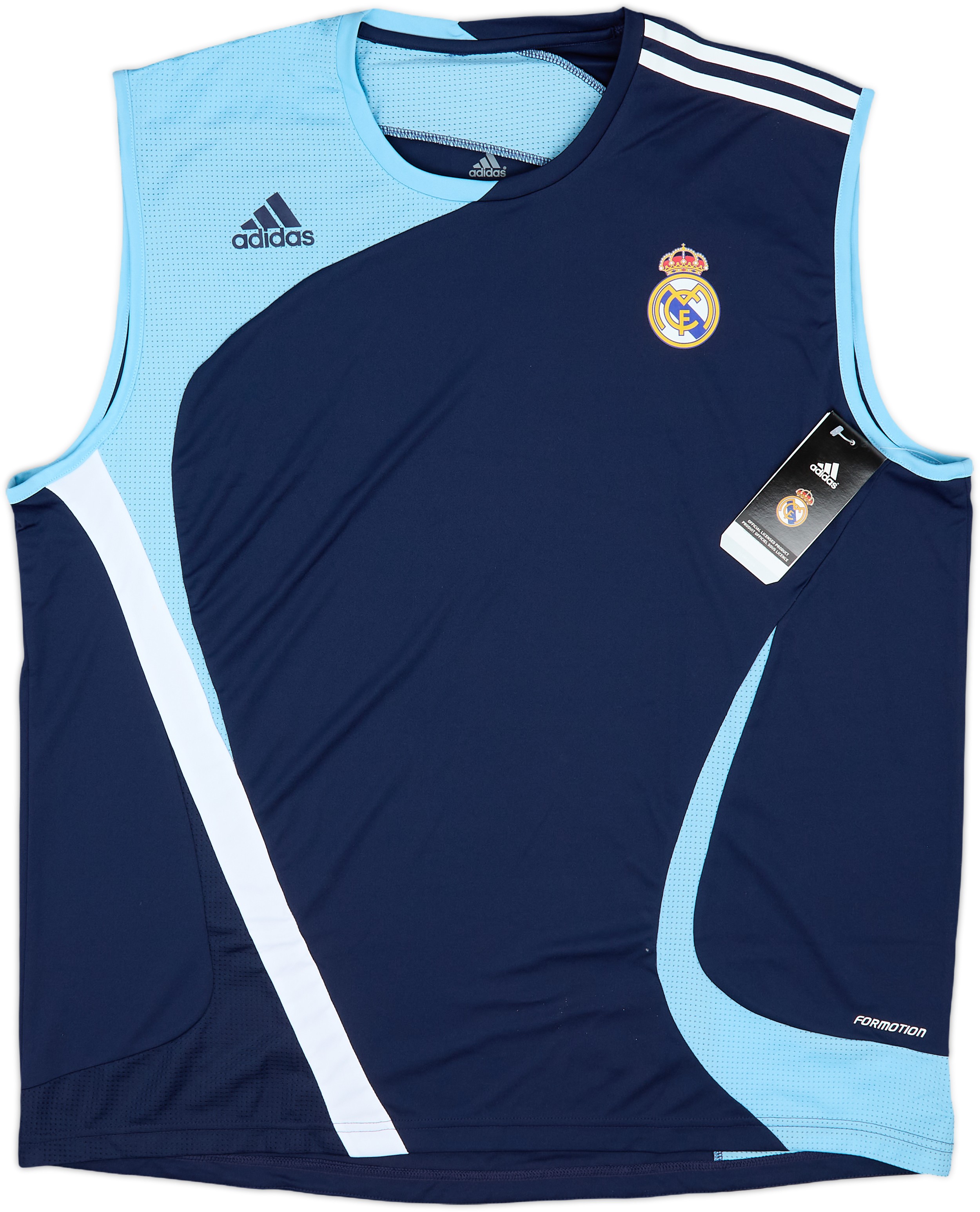 2007-08 Real Madrid adidas Formotion Training Vest (3XL)