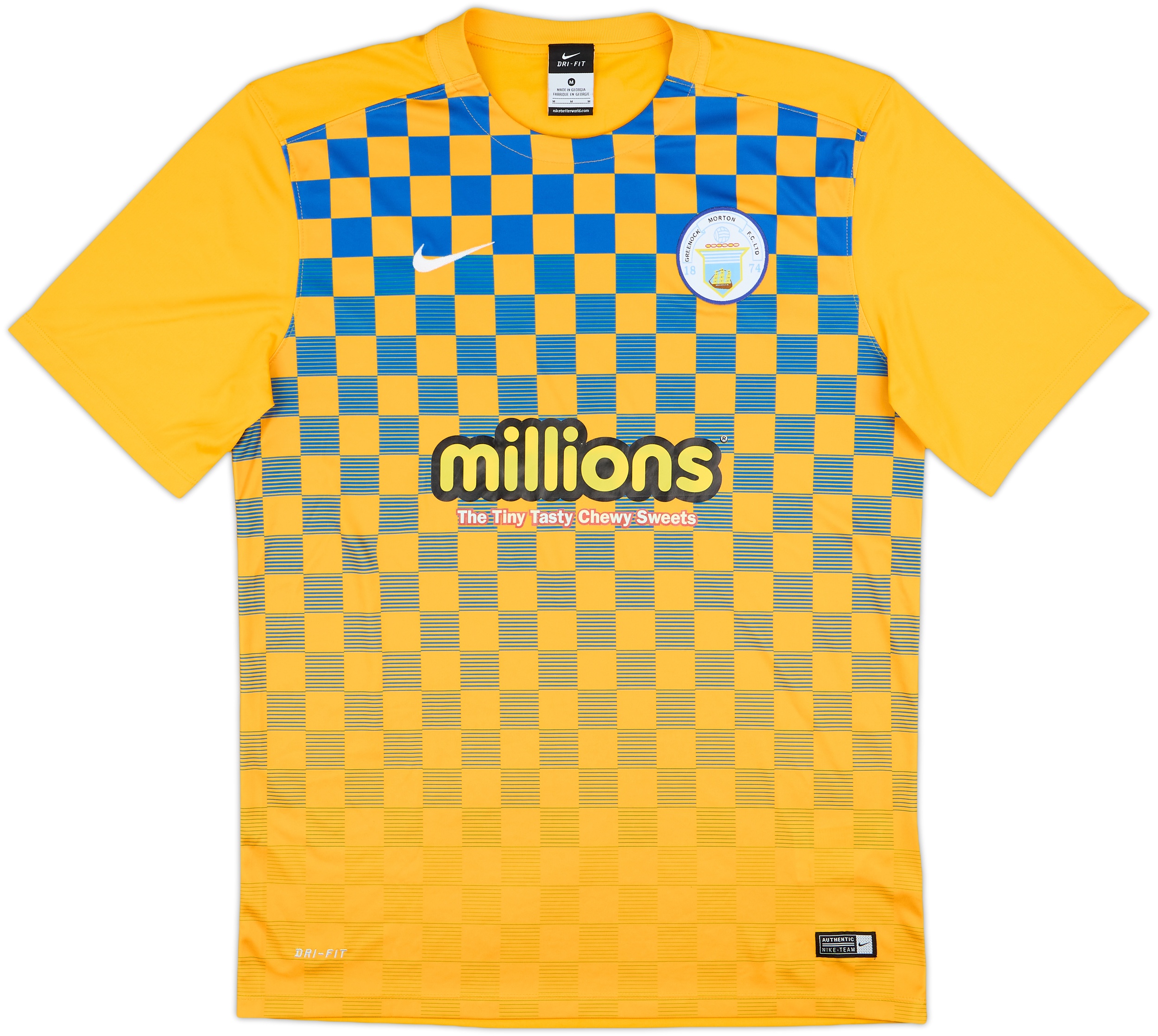 2015-16 Greenock Morton Home Shirt - 6/10 - (M)