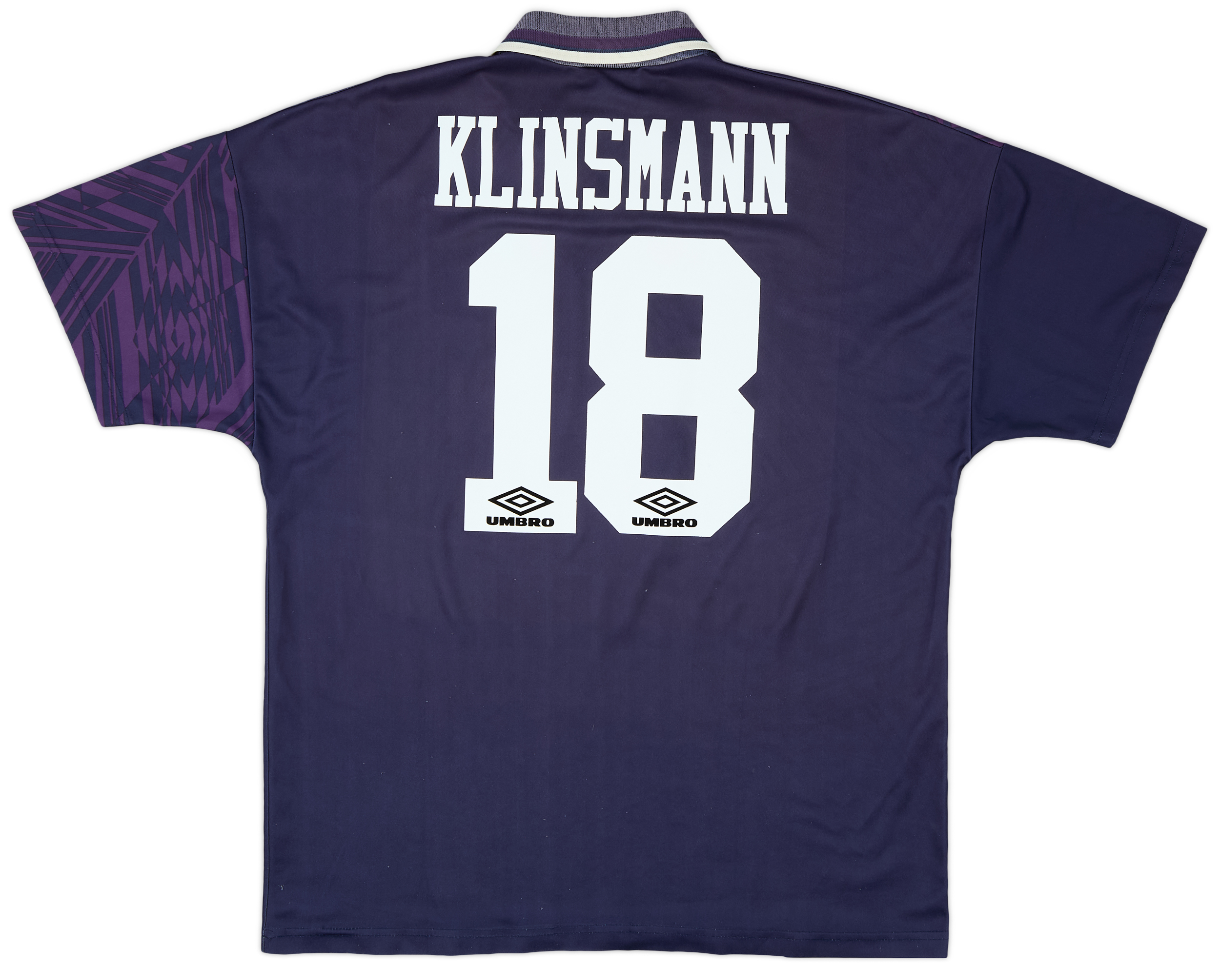 1994-95 Tottenham Away Shirt Klinsmann #18 - 7/10 - (XL)
