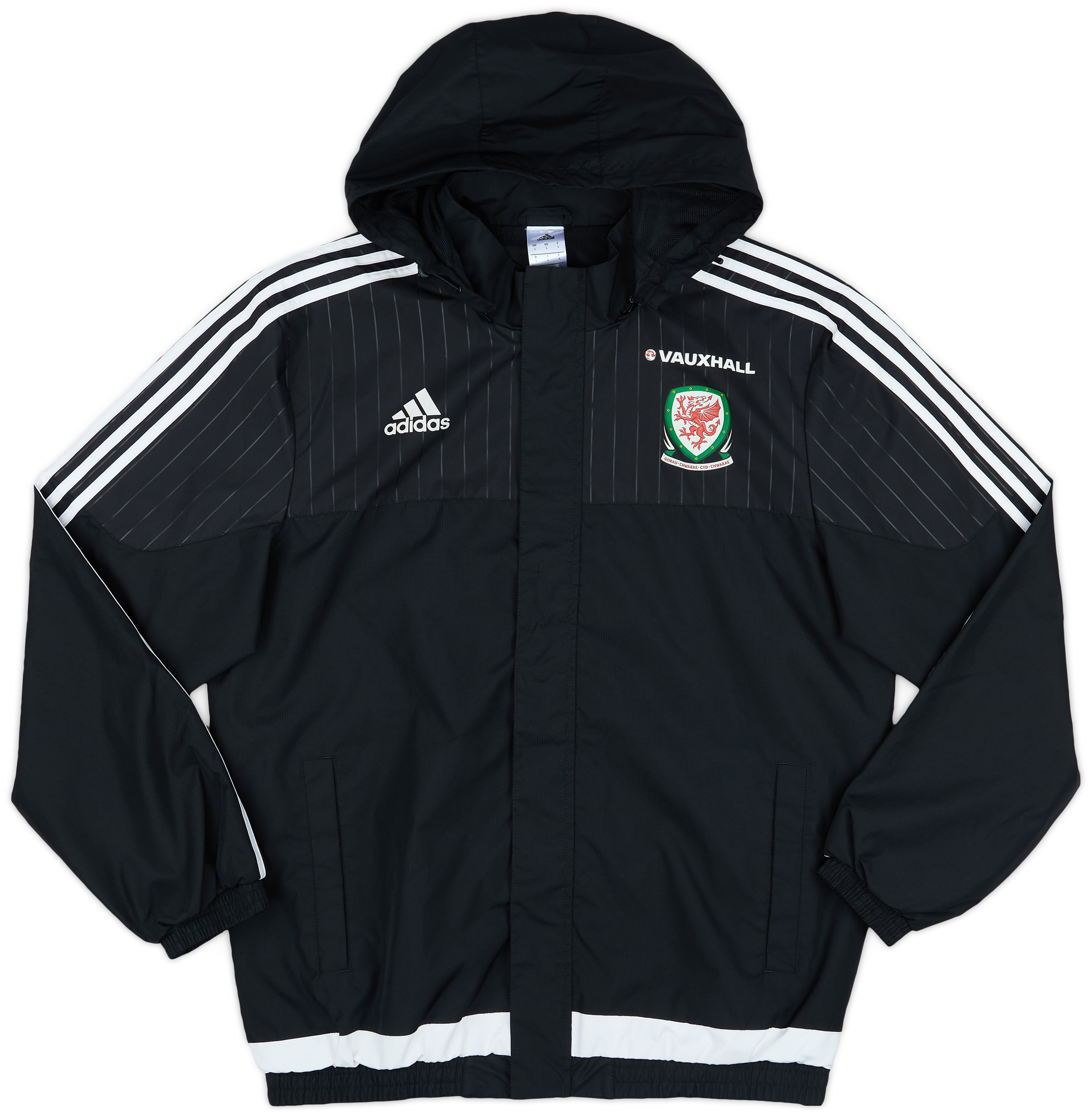 2015-16 Wales adidas All-Weather Jacket - As New
