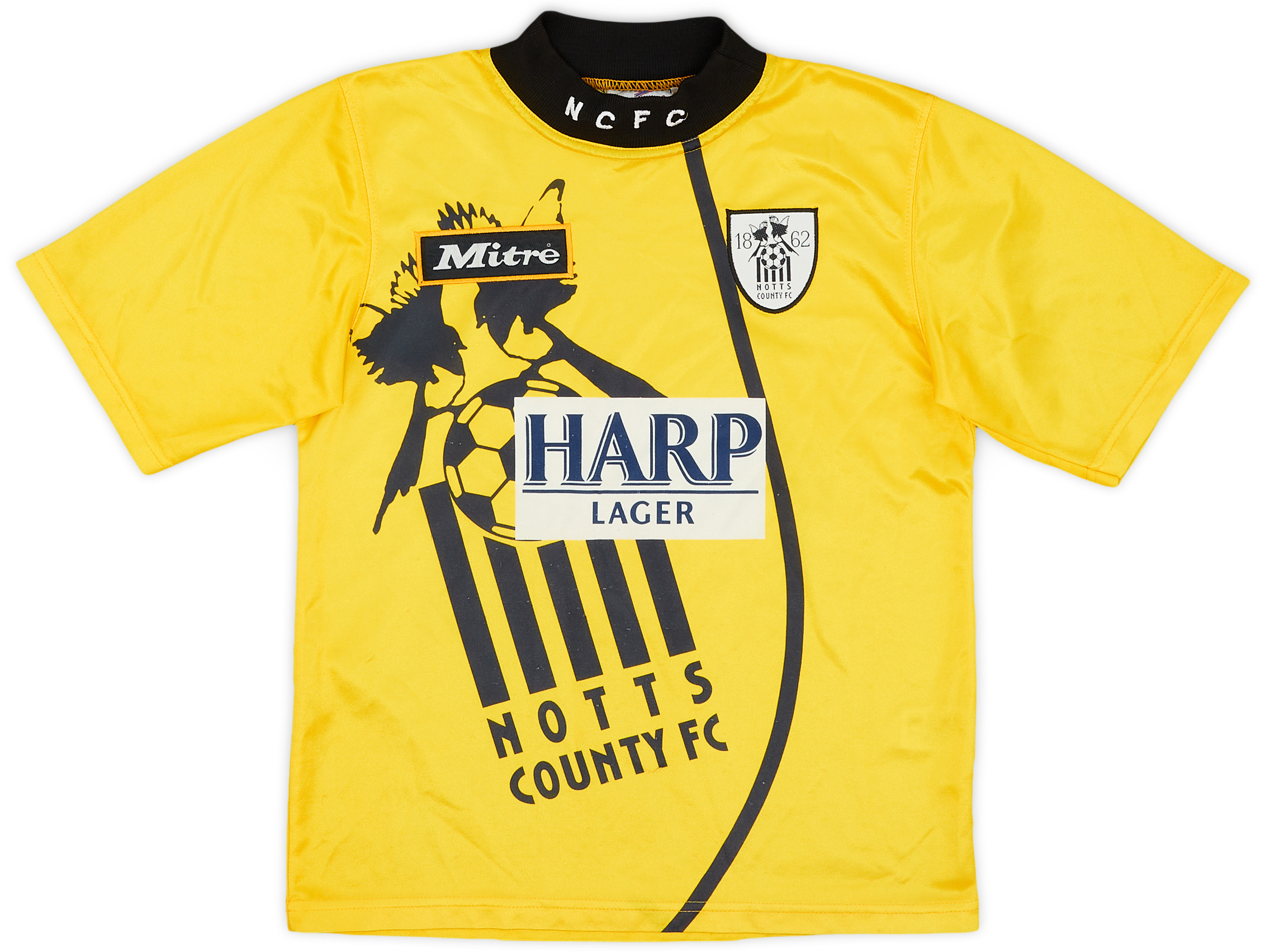 1995-97 Notts County Away Shirt - 8/10 - (M.Boys)