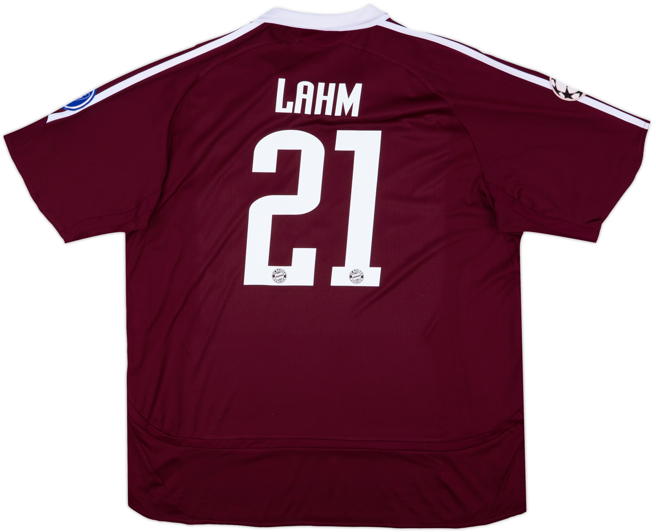 2006-07 Bayern Munich CL Shirt Lahm #21 - 6/10 - (XXL)