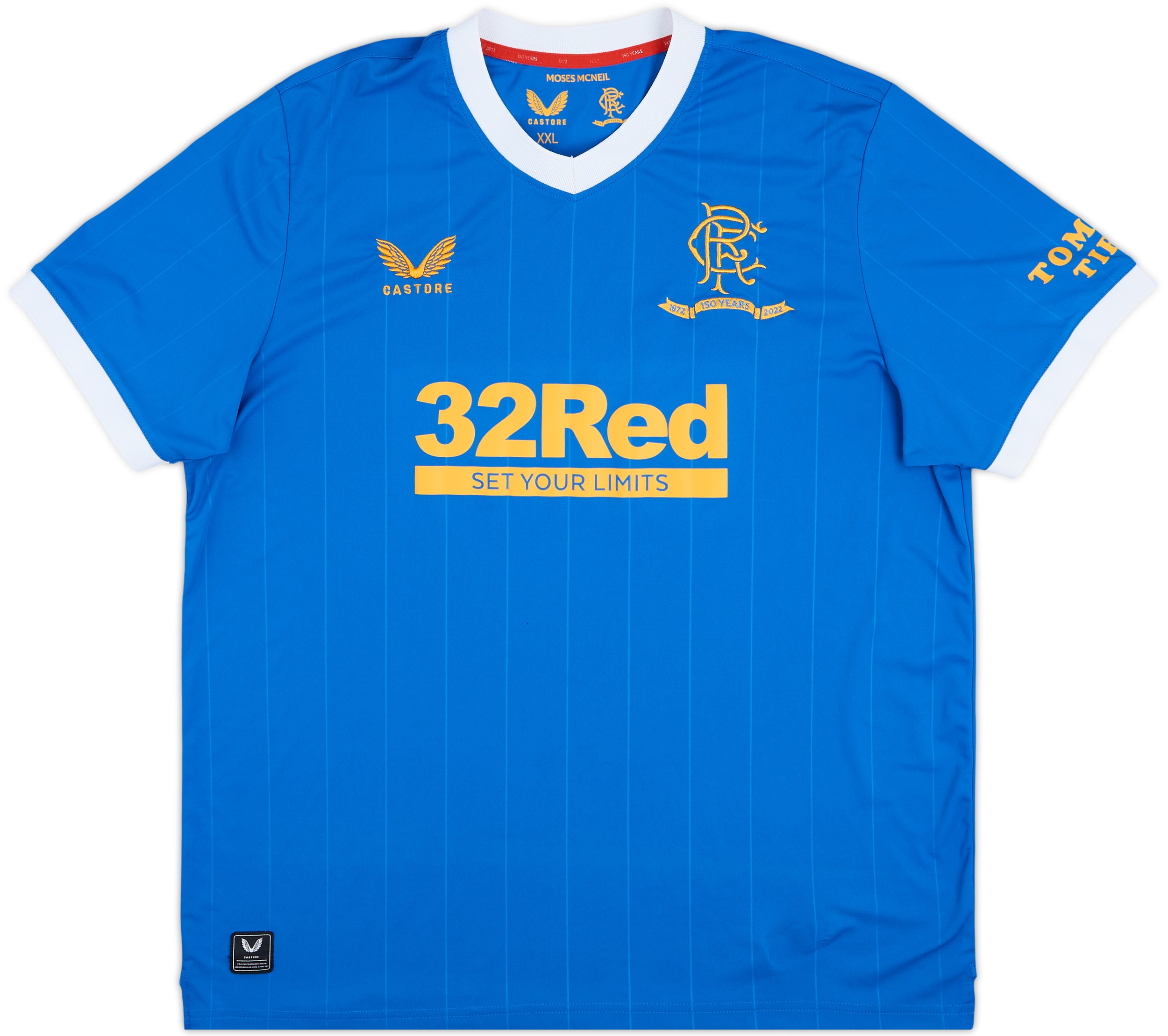 2021-22 Rangers Home Shirt - 7/10 - (XXL)