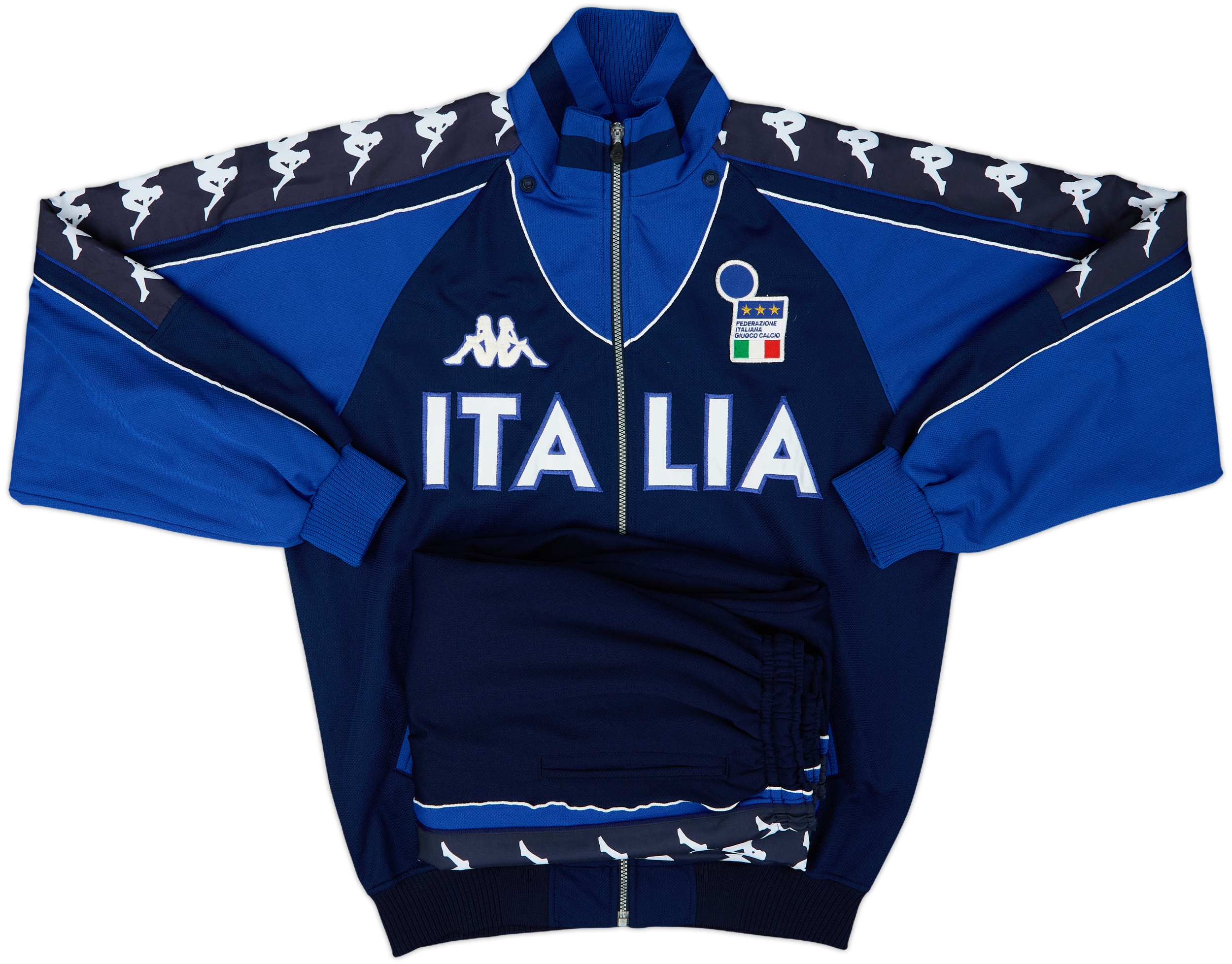 1999-00 Italy Kappa Tracksuit - 9/10 - (XL)
