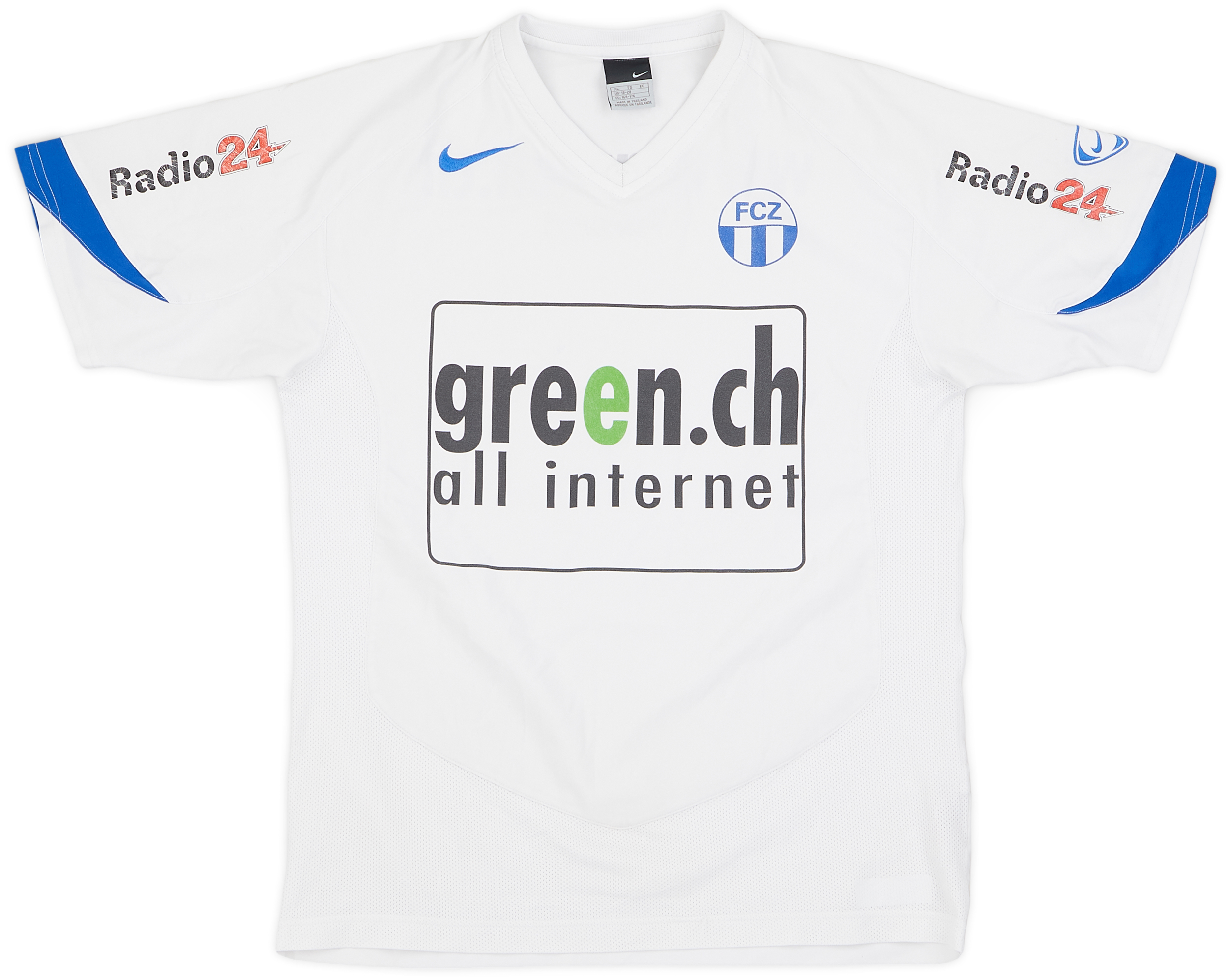 2005-06 FC Zurich Home Shirt - 7/10 - (XL.Boys)
