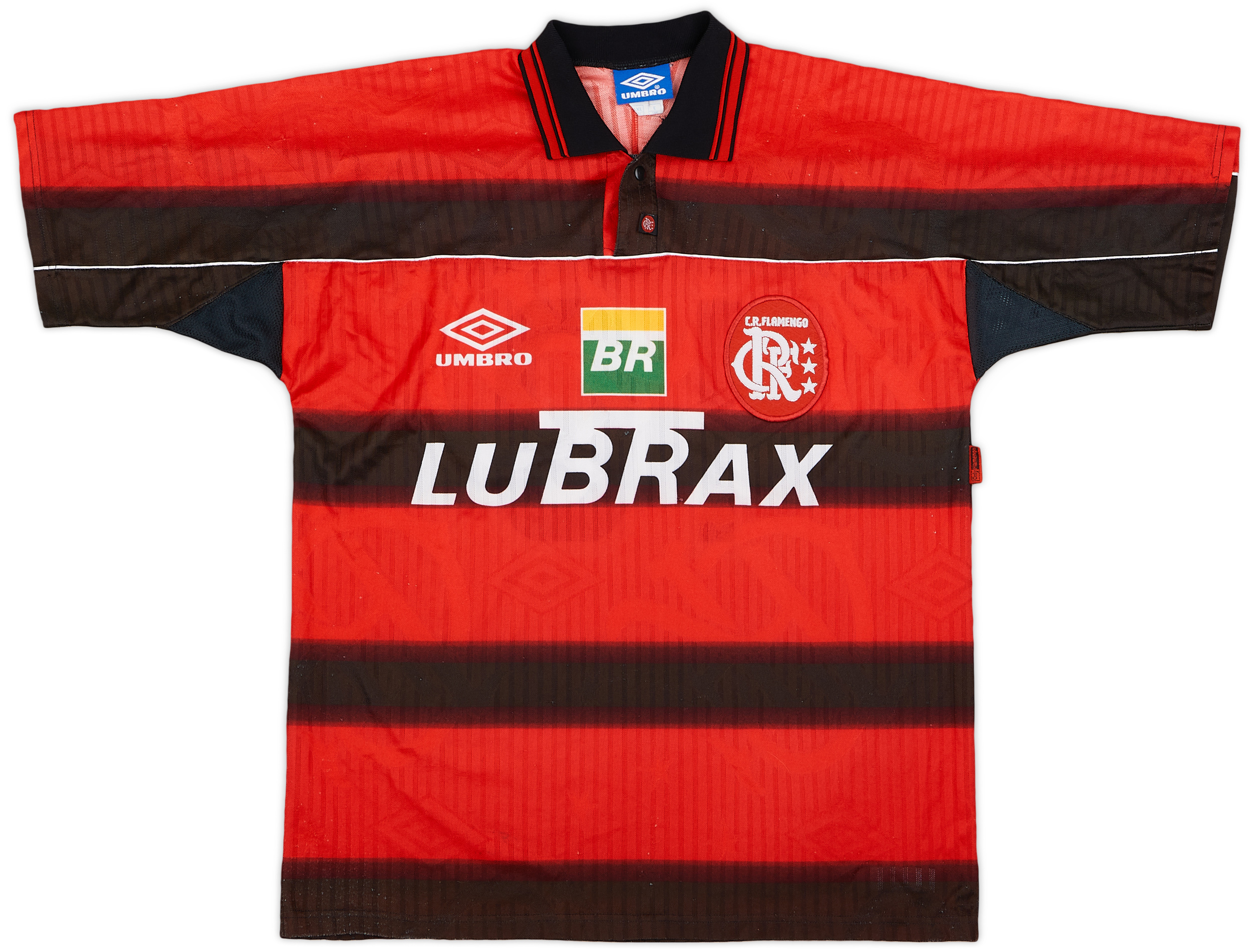 1997-99 Flamengo Home Shirt #10 - 9/10 - (XL)