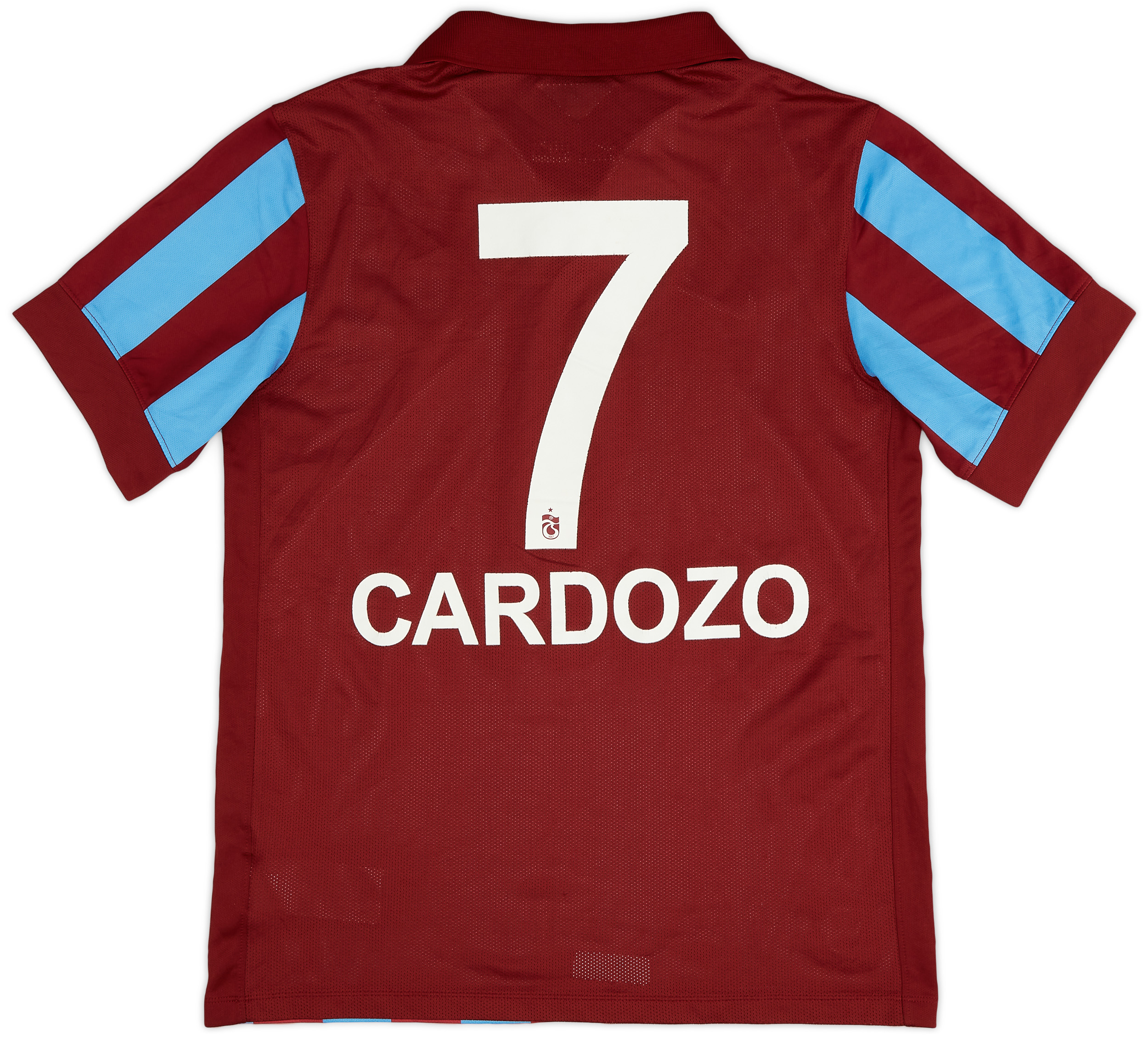 2014-15 Trabzonspor Home Shirt Cardozo #7 - 7/10 - (M)