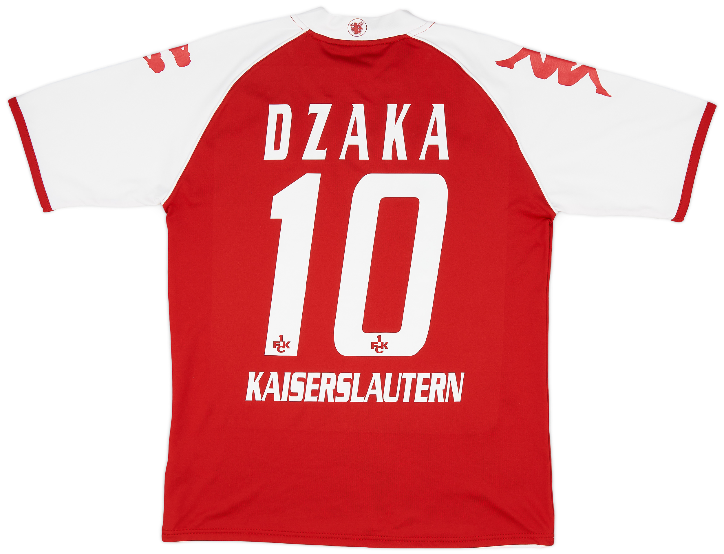 2008-09 Kaiserslautern Home Shirt Dzaka #10 - 9/10 - (L)