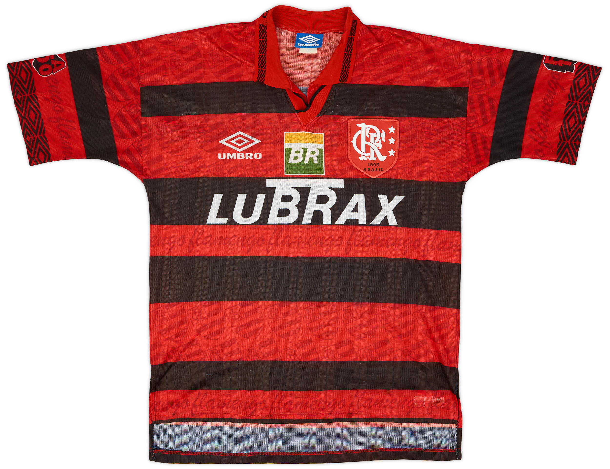 1995-96 Flamengo Centenary Home Shirt - 9/10 - (L)