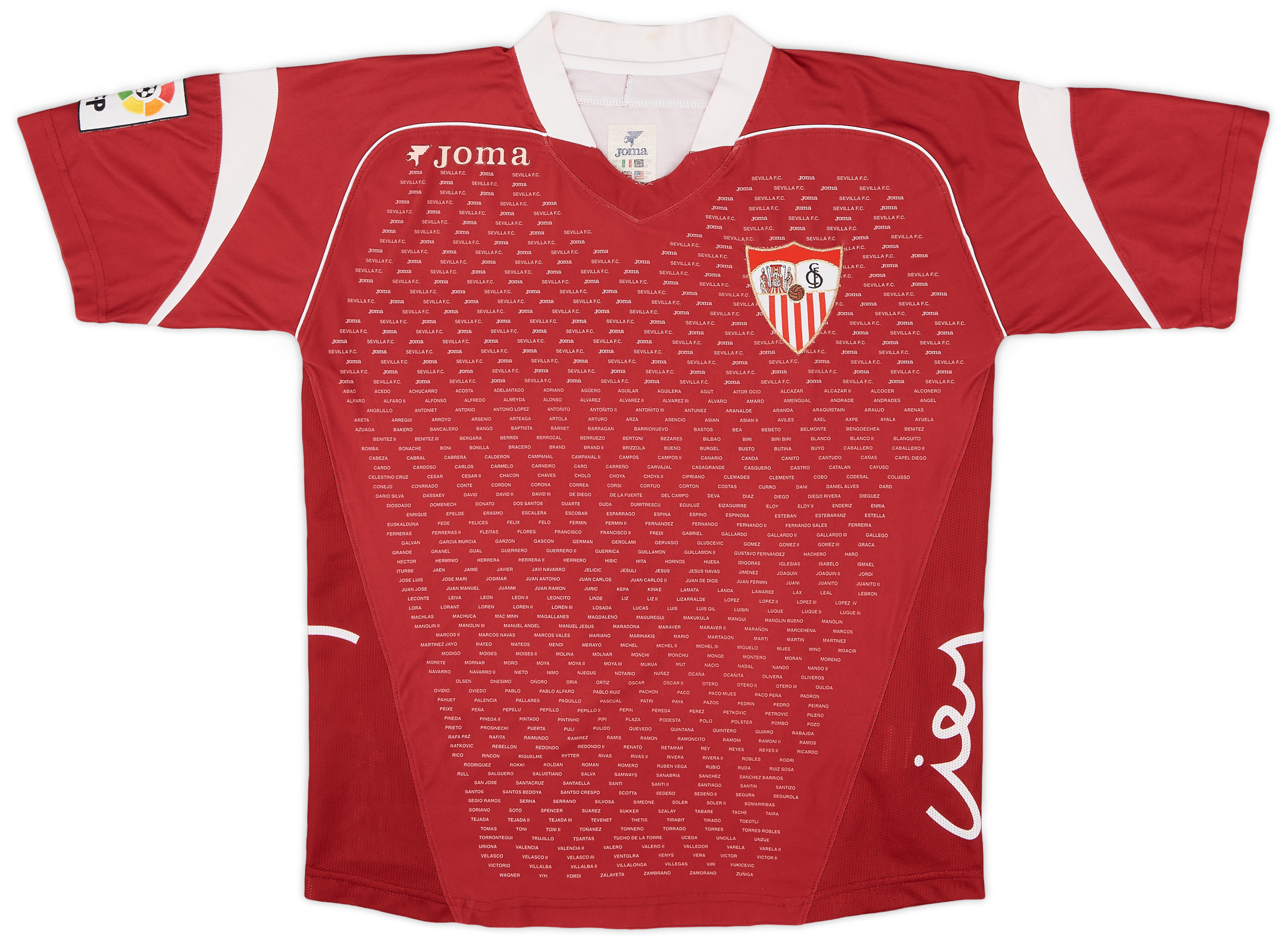 Camiseta Retro Sevilla | La auténtica Camisetas Vintage del Sevilla