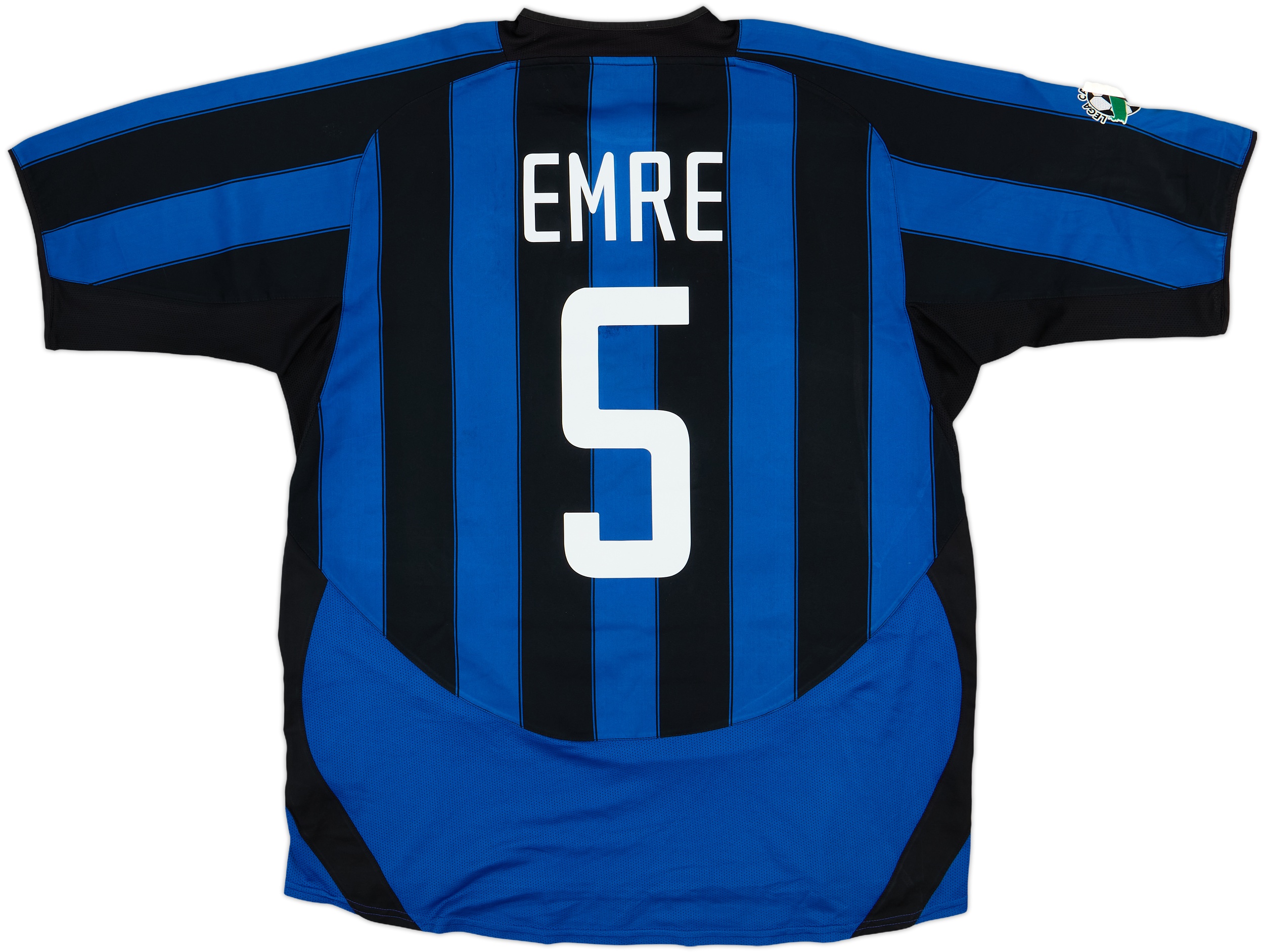2003-04 Inter Milan Home Shirt Emre #5 - 7/10 - (XL)