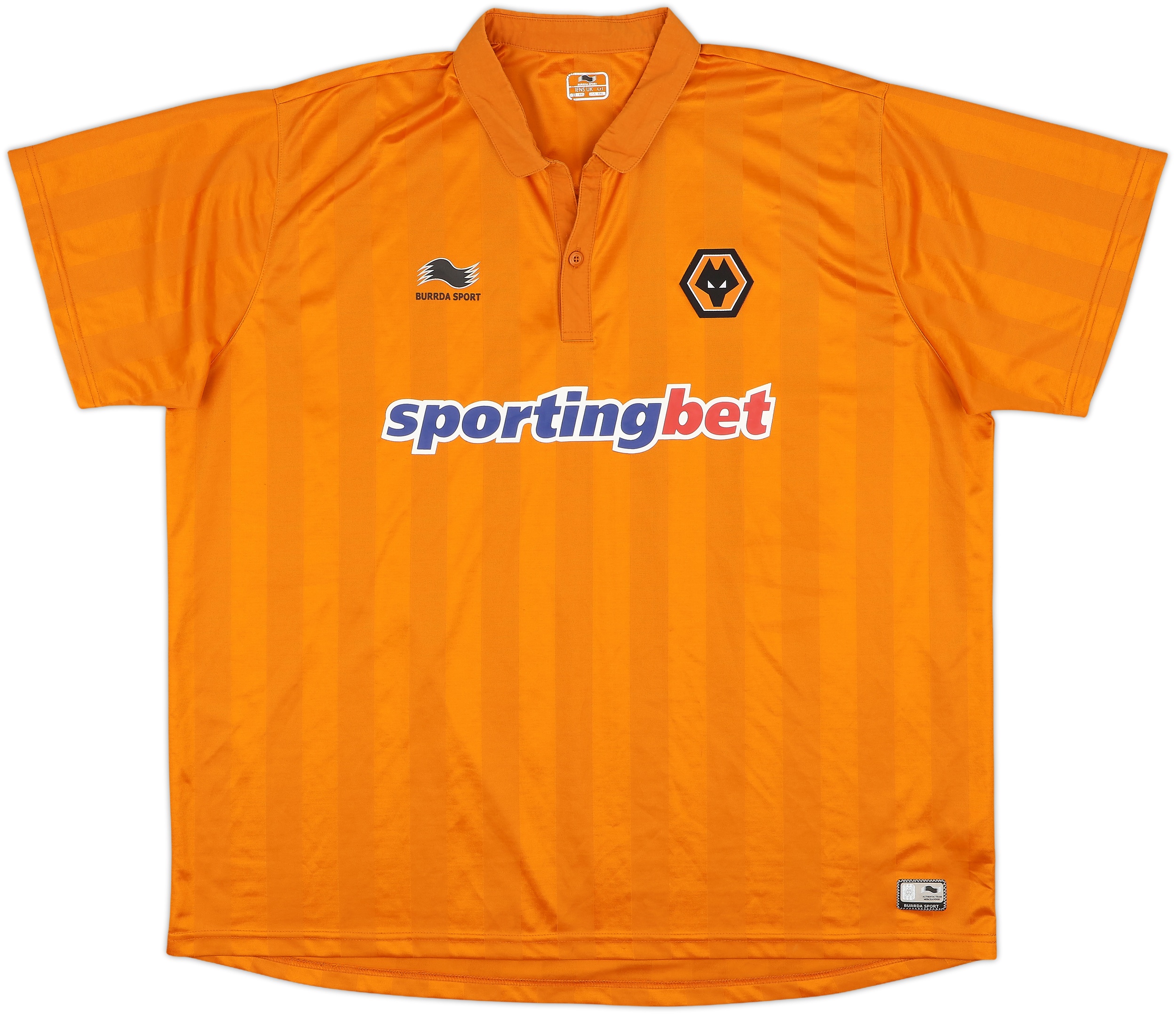 2012-13 Wolves Home Shirt - 9/10 - (4XL)
