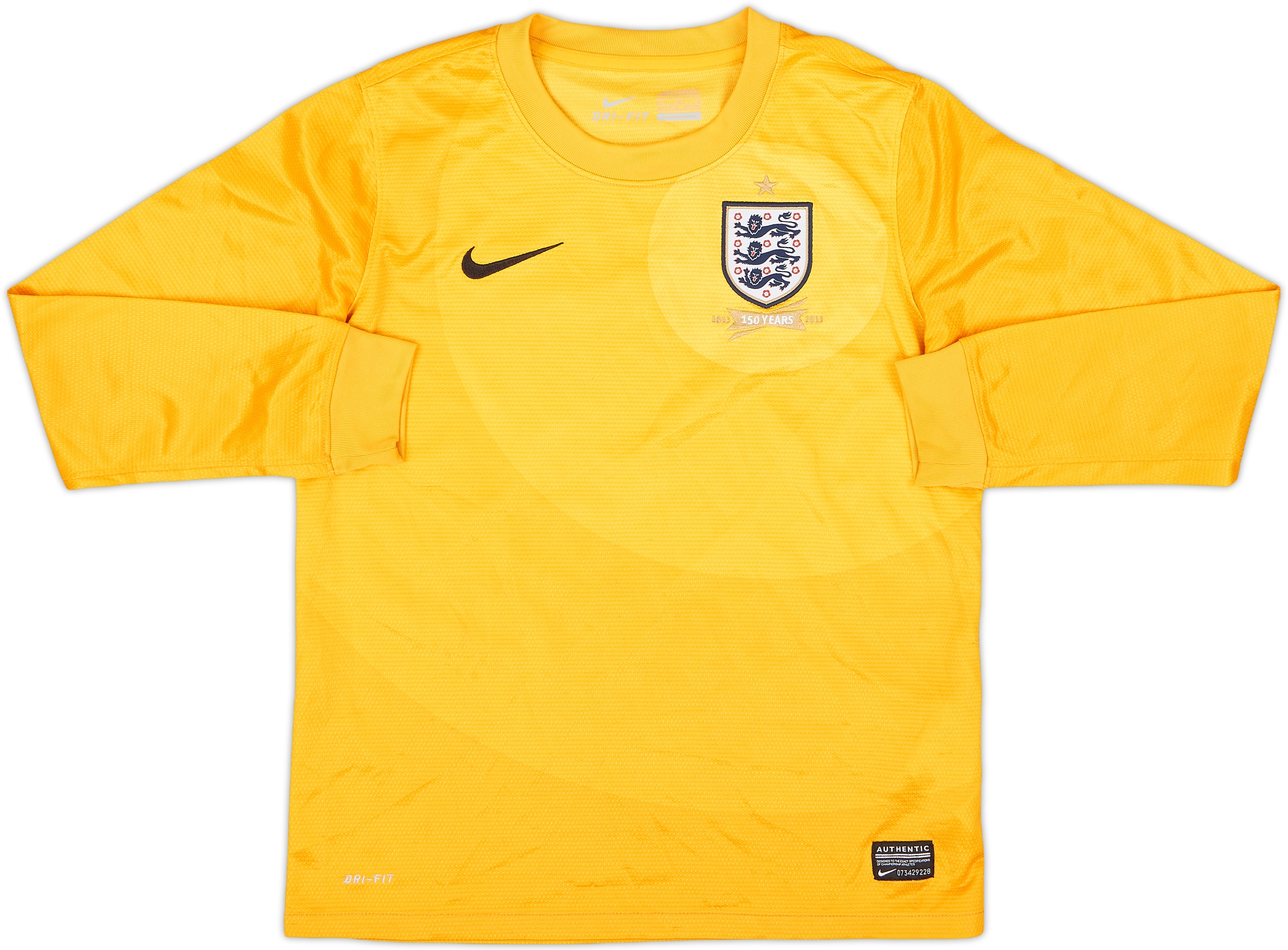 2013 England GK 150th Anniversary Shirt - 9/10 - (M.Boys)