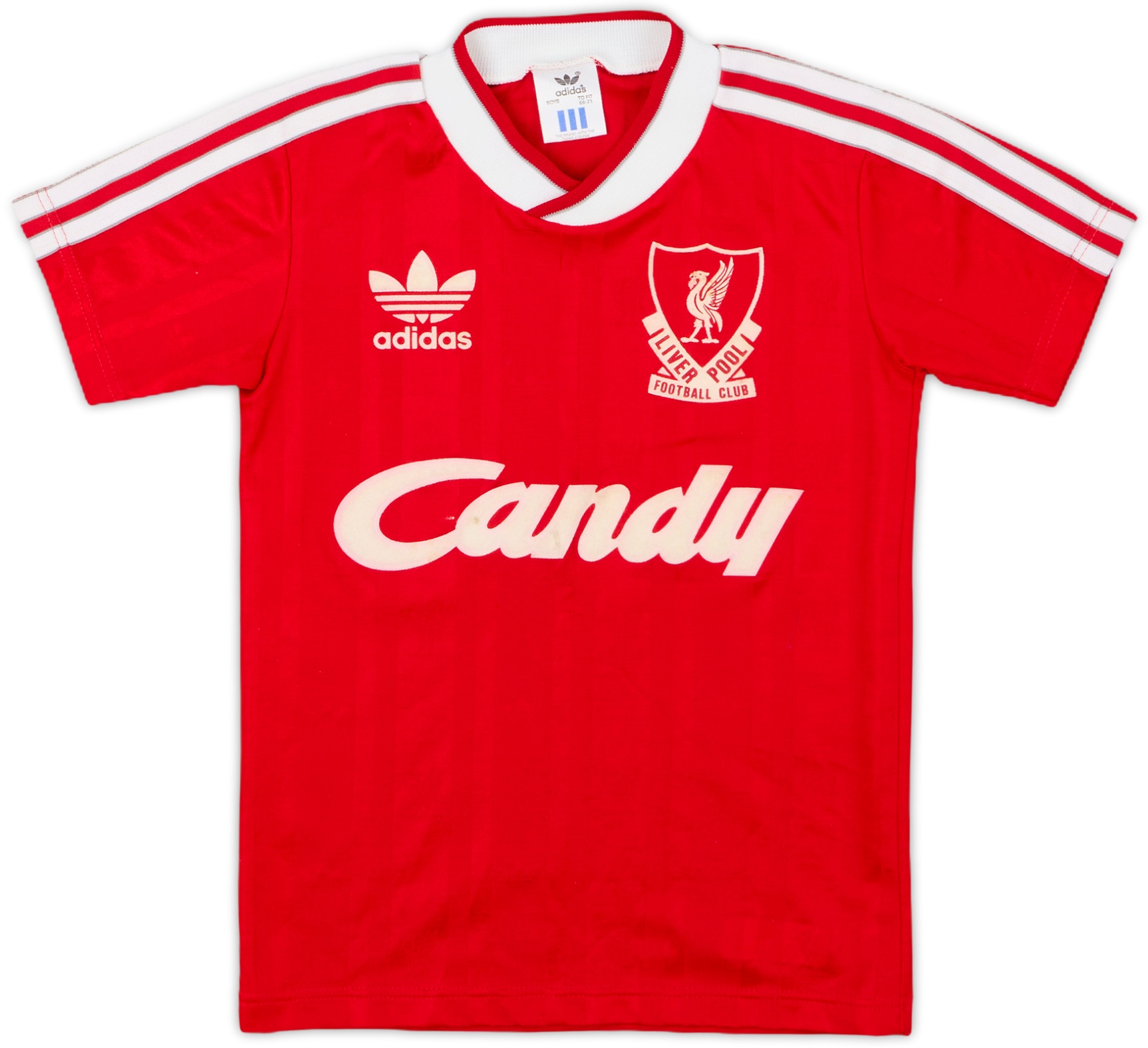1988-89 Liverpool Home Shirt - 8/10 - (S.Boys)