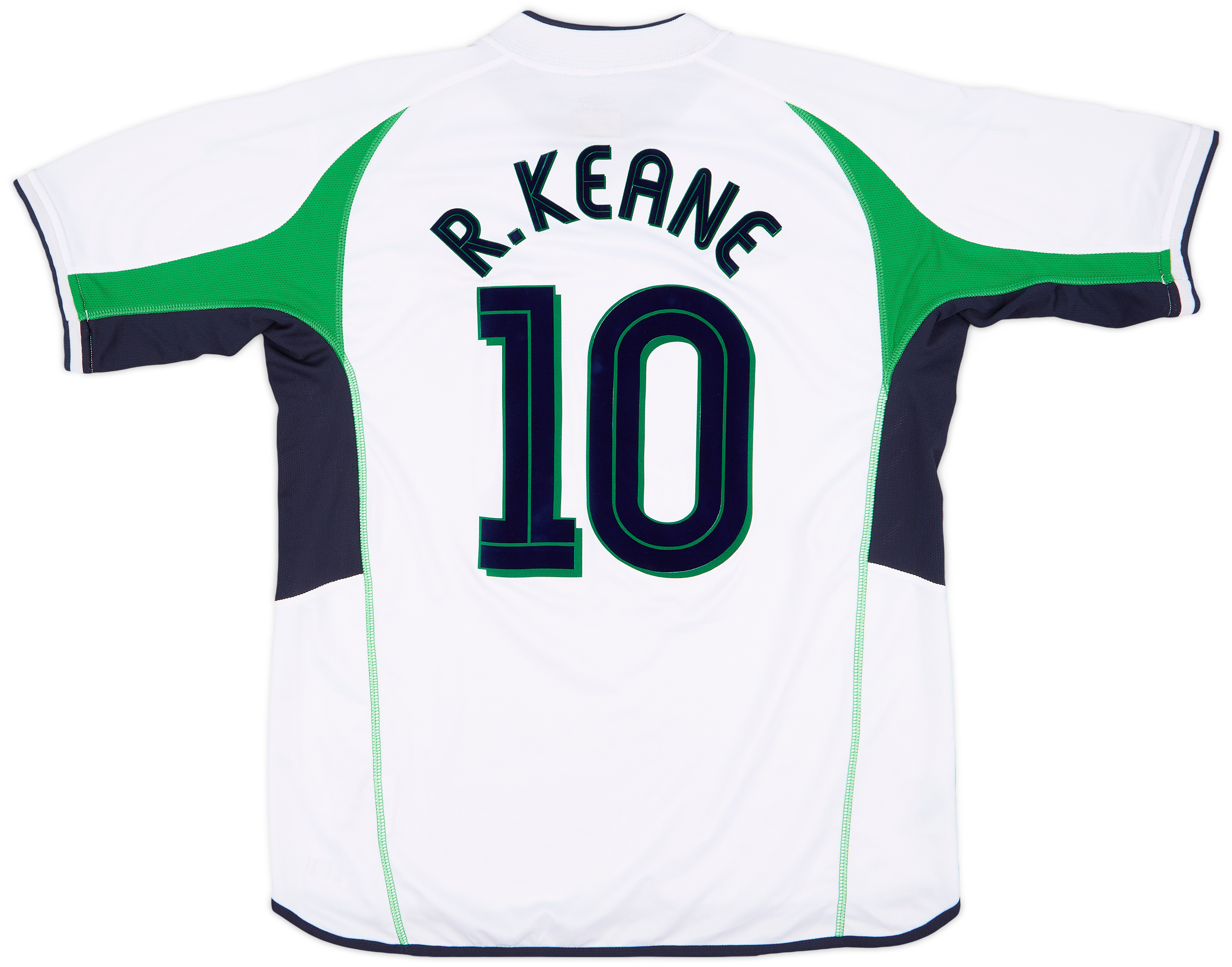 2001-02 Ireland Away Shirt R. Keane #10