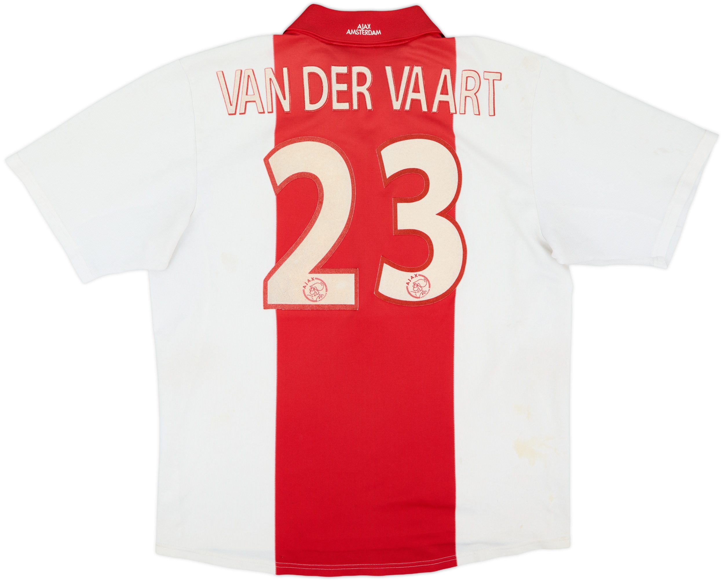 2001-02 Ajax Home Shirt Van Der Vaart #23 - 6/10 - (XL)