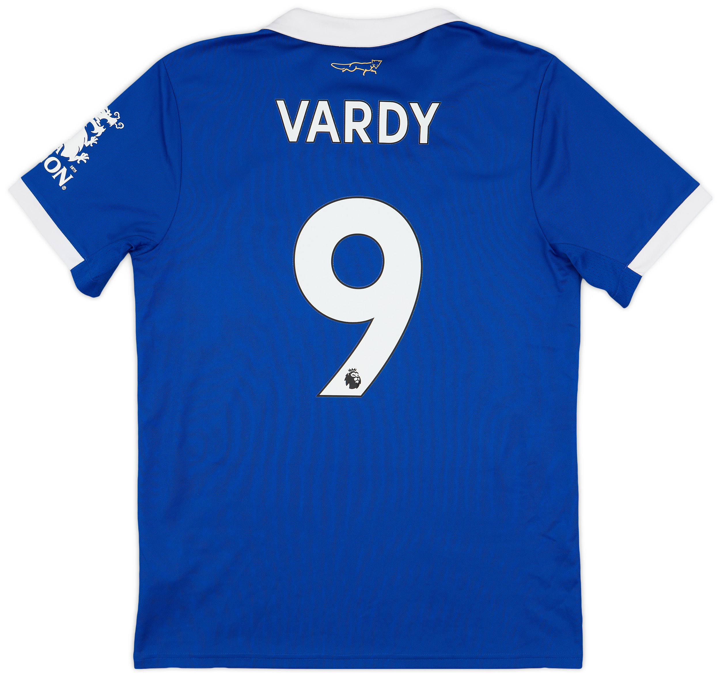 2022-23 Leicester Home Shirt Vardy #9 - 9/10 - (M)